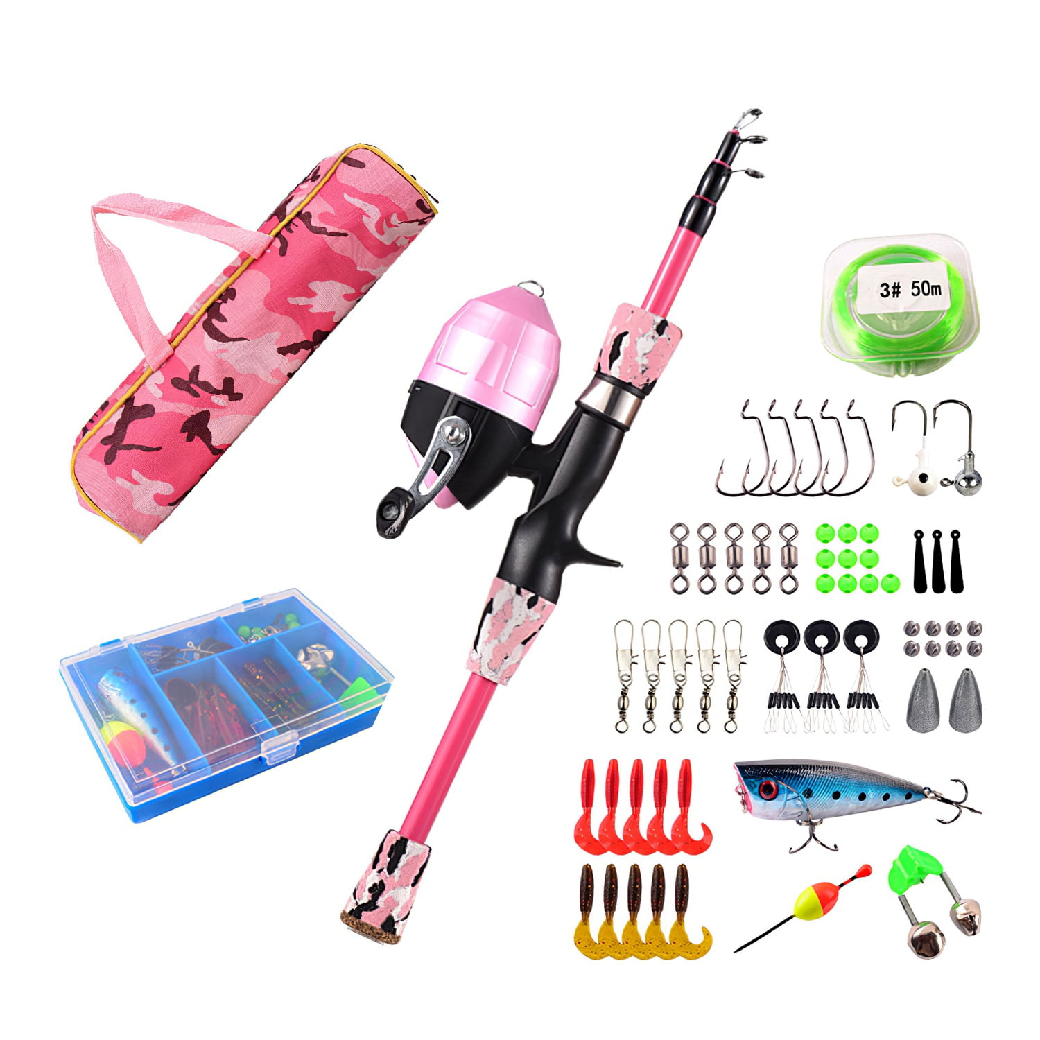 Walmart kids fishing pole store