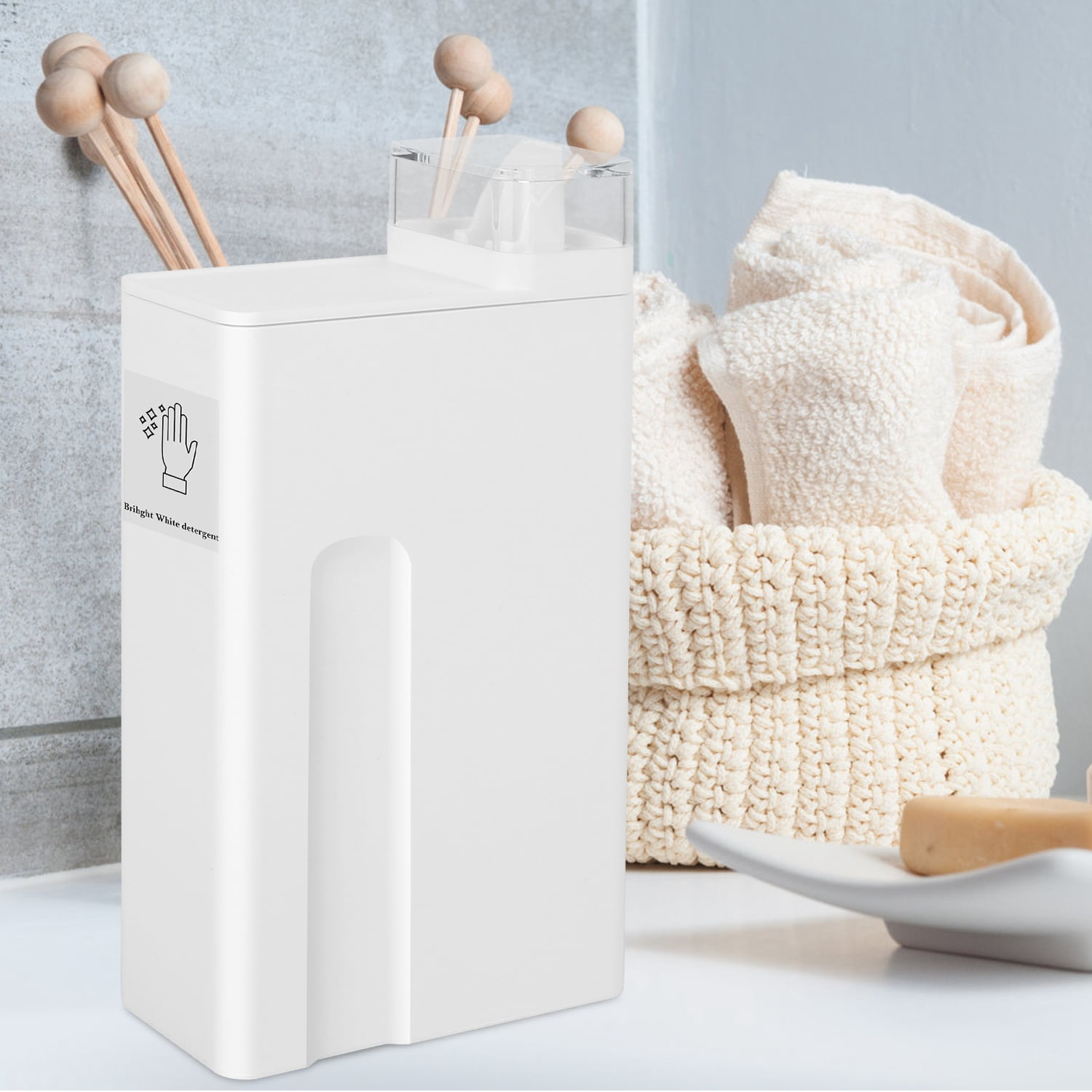 Liquid Laundry Detergent Dispenser 35oz Laundry Soap Container for ...