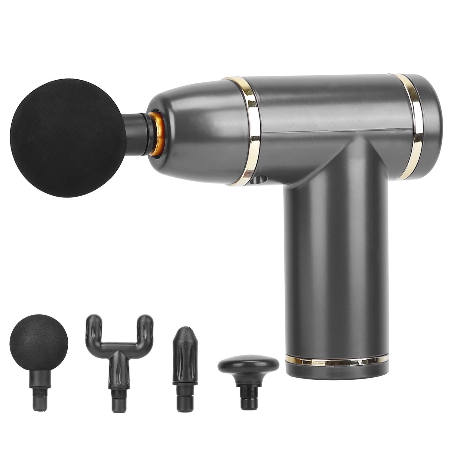 TeqHome Massage Gun, Rechargeable Deep Tissue Massager, Portable Muscle ...
