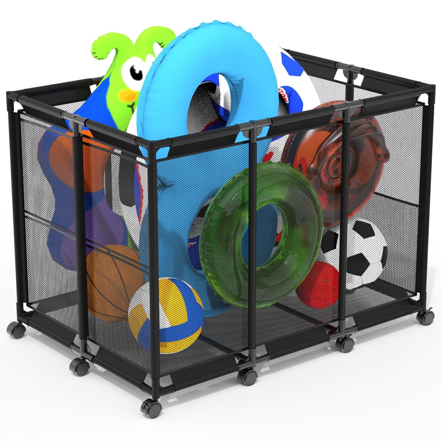iMounTEK Mesh Pool Float Storage Basket for Swim Toys Goggles Floats ...
