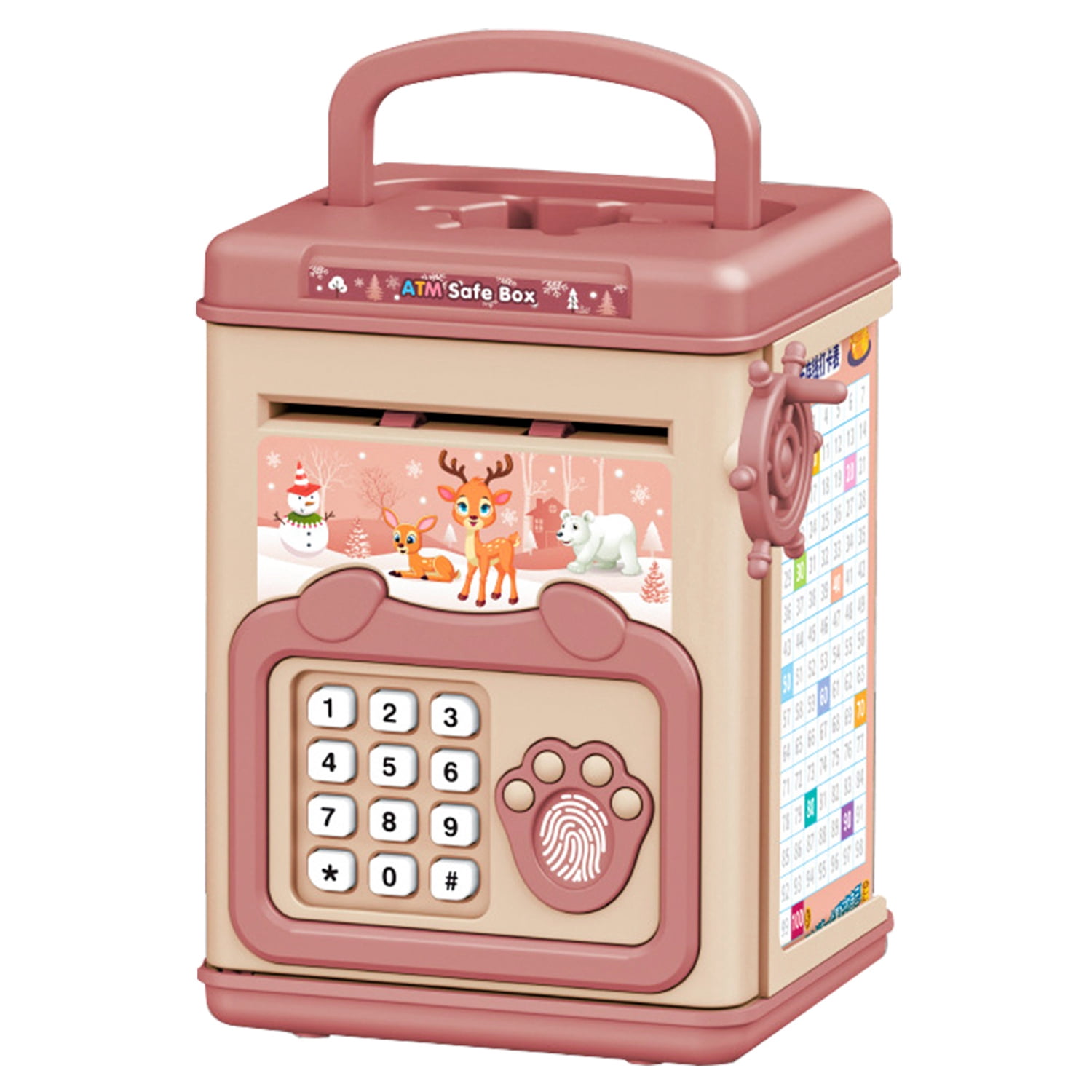 Moclever Money Bank Piggy Bank Toy Cash Coin Money Saving Box Money ...