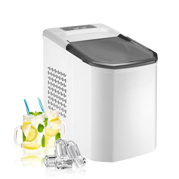 iMounTEK Portable Ice Maker Machine with Self-Cleaning Function, 33 lbs ...