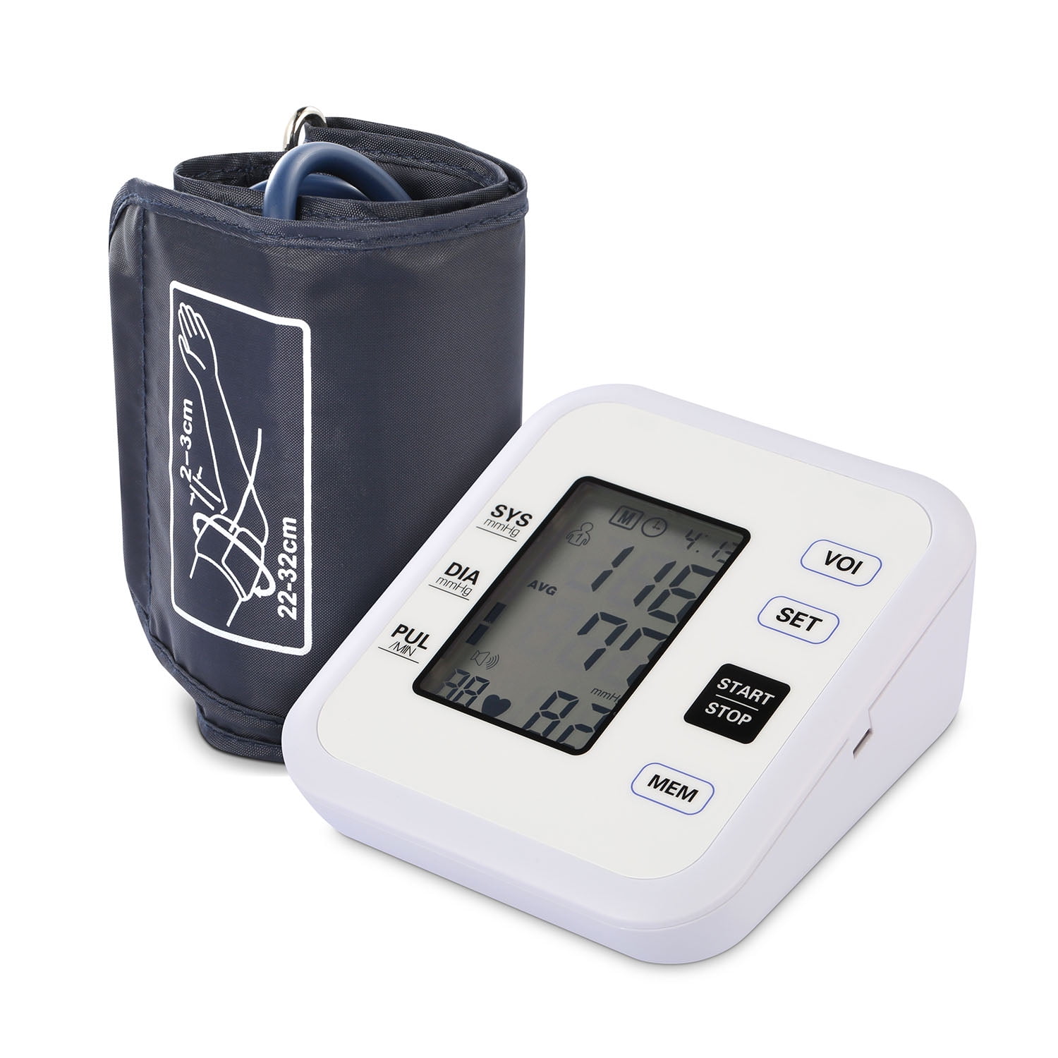iMounTEK Smart Arm Blood Pressure Monitor with Digital Display and ...