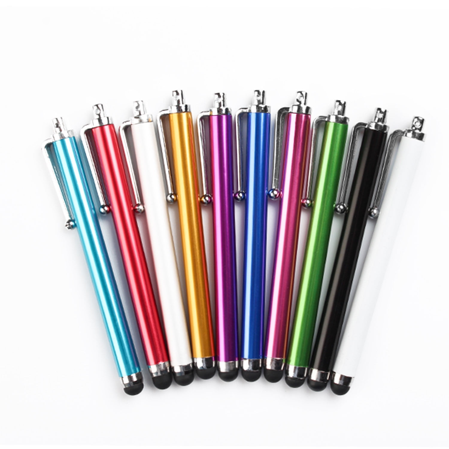 TeqHome Stylus Pen for Universal Capacitive Touch Screens 10 Pack High ...