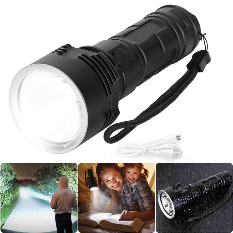 Military Rechargeable Flashlight