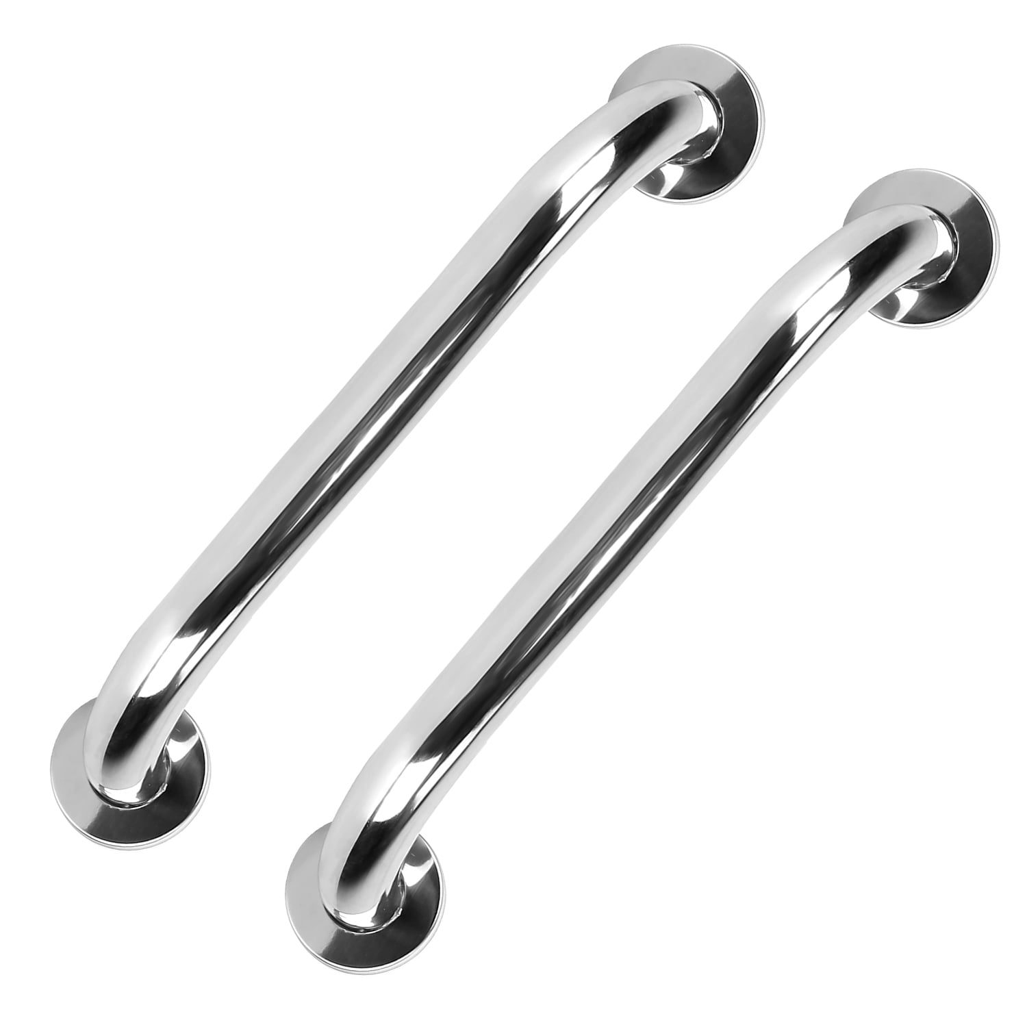 iMountek 2Pcs Bath Grab Bar 11.8in Sturdy Stainless Steel Shower Safety ...