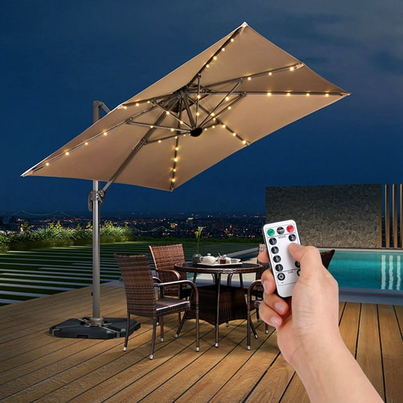 Remote Control Patio Umbrella