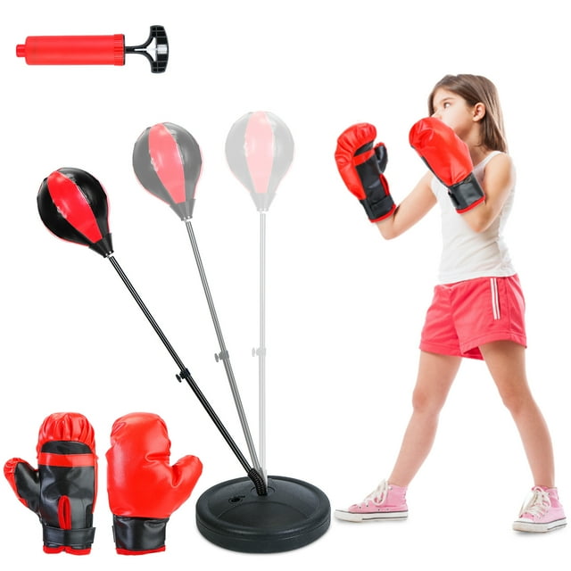 iMountek Punching Bag For Kids Junior Boxing Set With Boxing Gloves ...