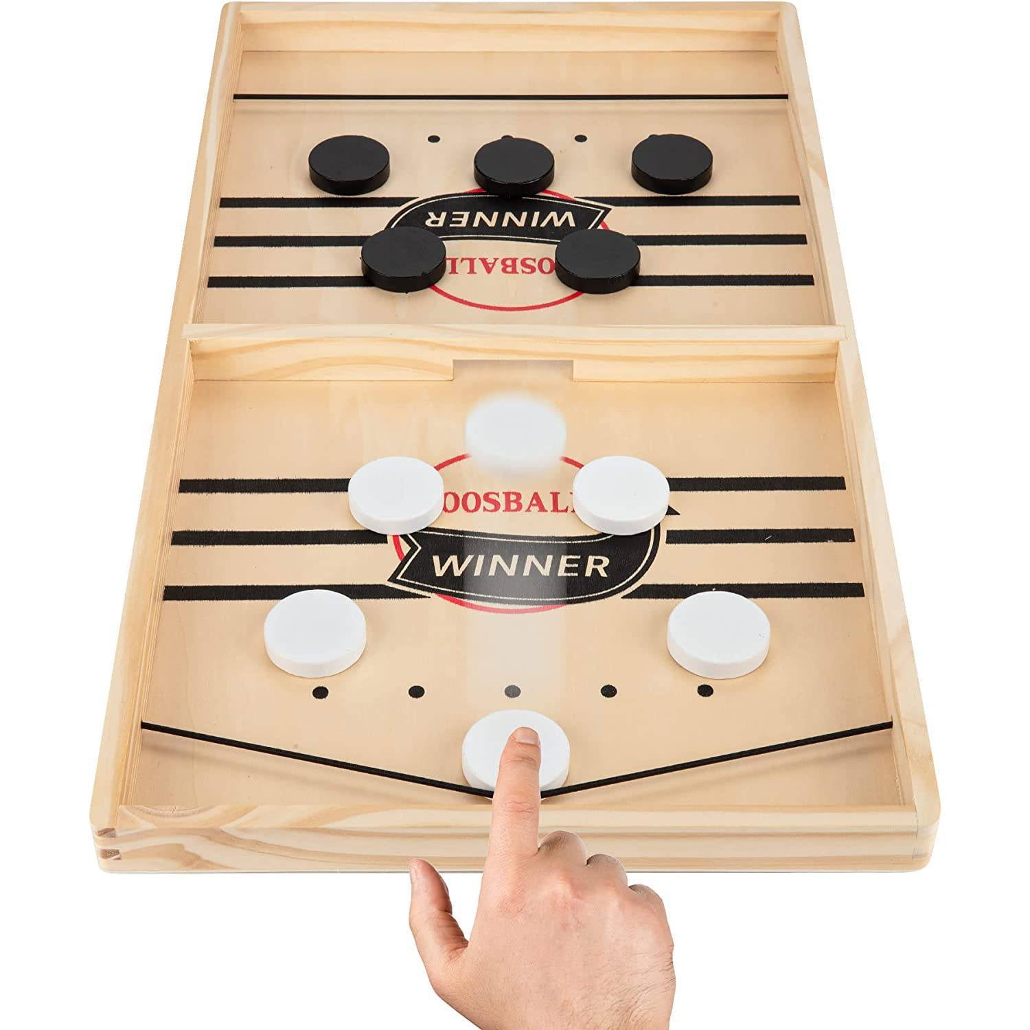 iMucci Fast Sling Puck Game - Super Slingshot Board Games for a Family ...