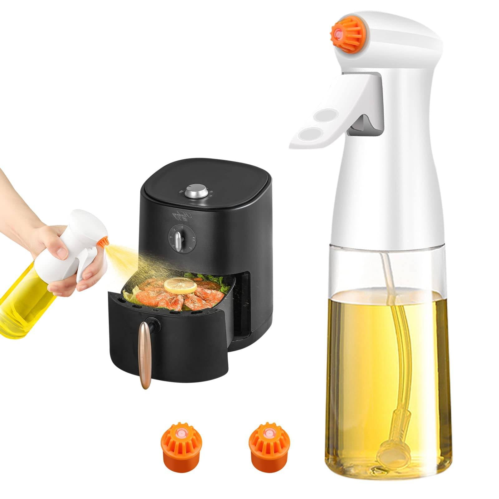 iMucci Oil Sprayer for Cooking, 200ml Oil Spray Bottle Oil Dispenser ...