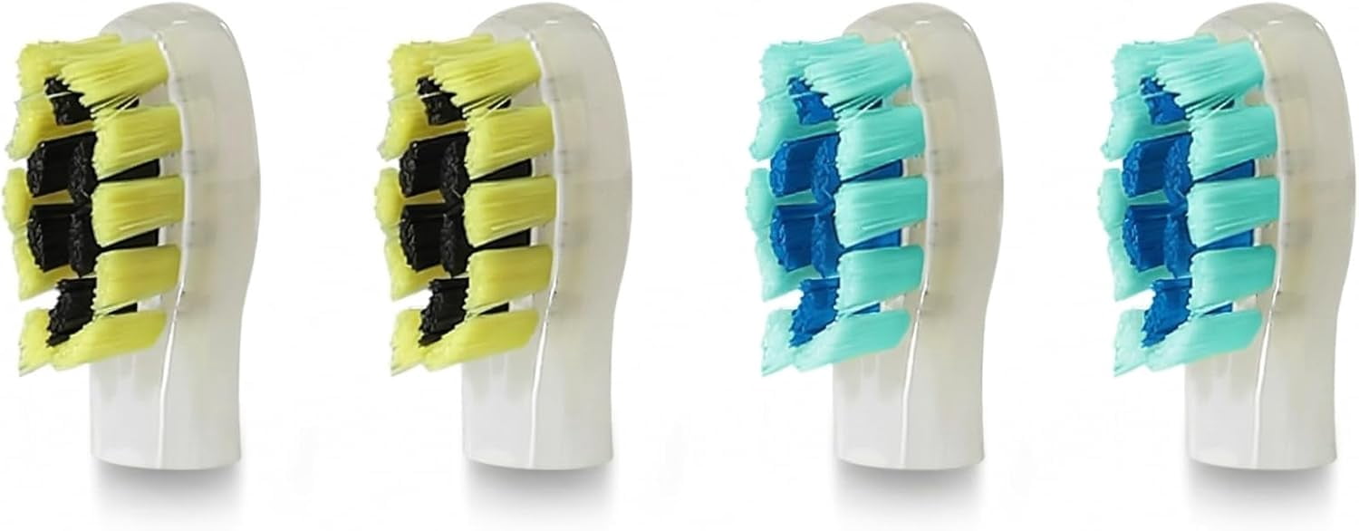iMusthav Replacement Sonic ToothBrush Medium Bristle Brushheads (Pack ...
