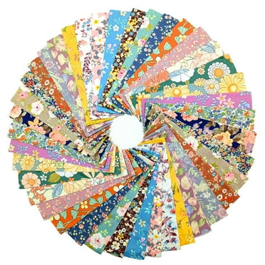 42Pcs (50Cm X 50Cm) Quilting Fabric Bundles Quilting Fabric Cotton ...