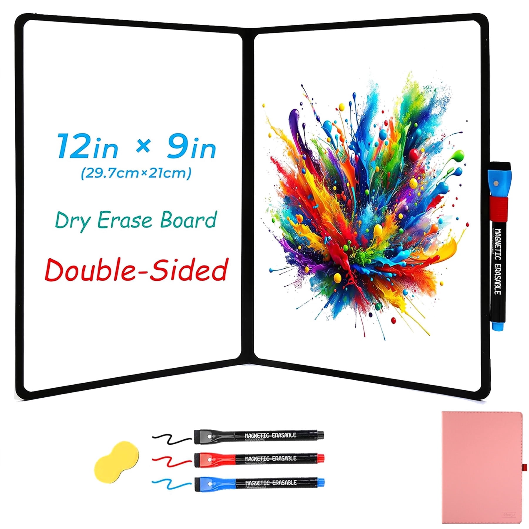 A5 Folding Whiteboard Small Dry Erase Boards White Board 12 X 15 Inch ...