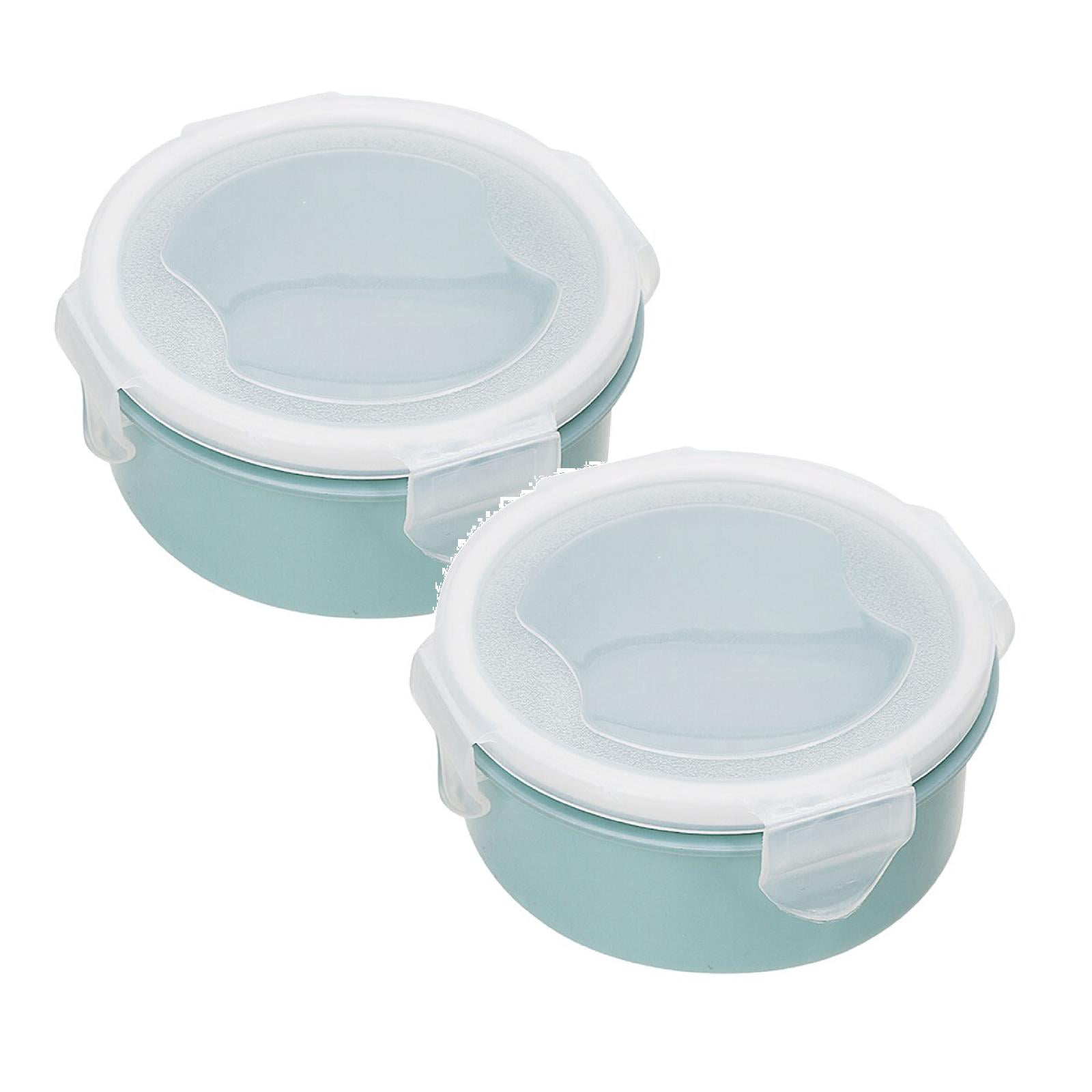 iOPQO 2PCS Lunch Box Bento Lunch Box Simple Refrigerator Preservation ...