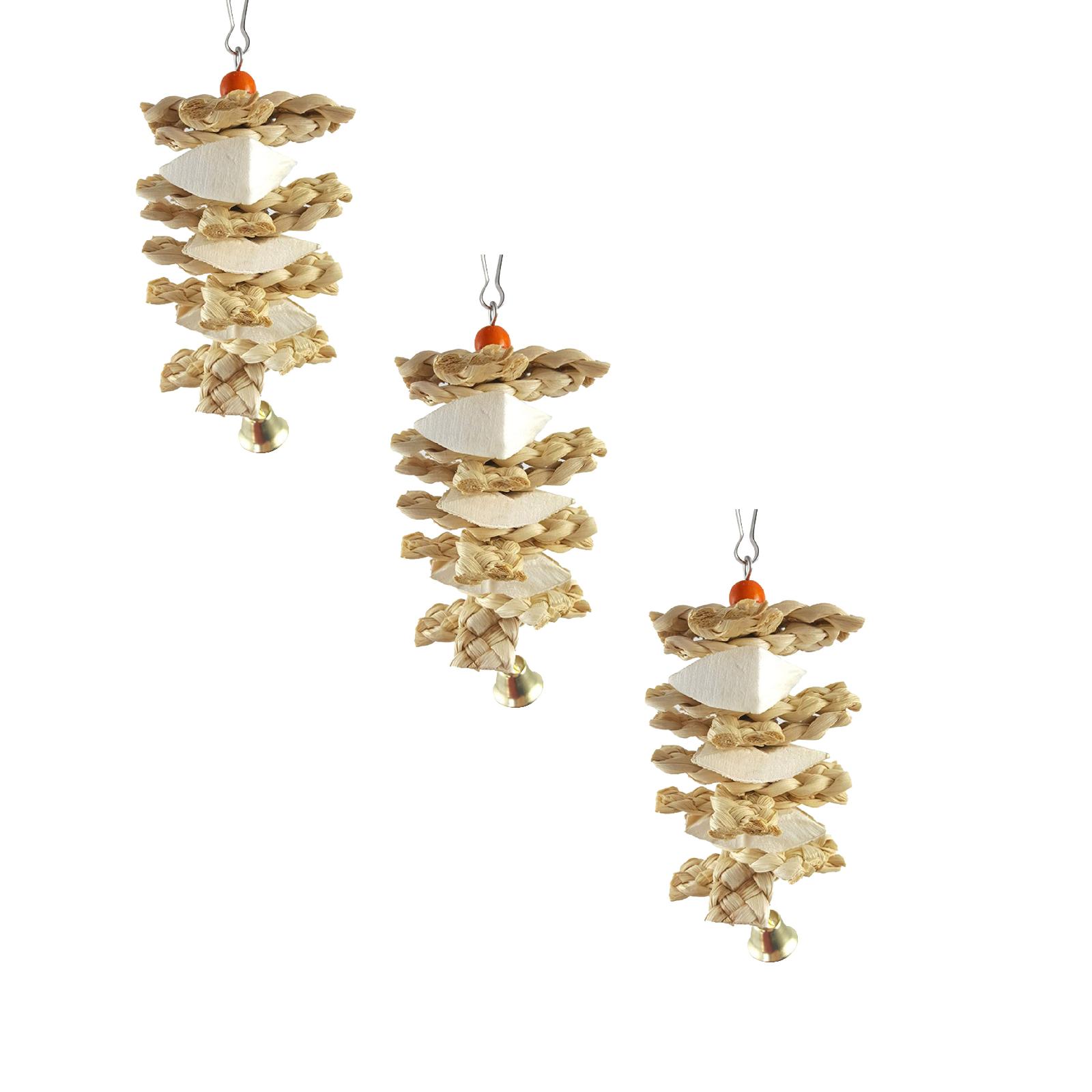 iOPQO 3PCS Parrot Toys Chewing Cuttlebone Cuttlefish Bones, Parrot ...