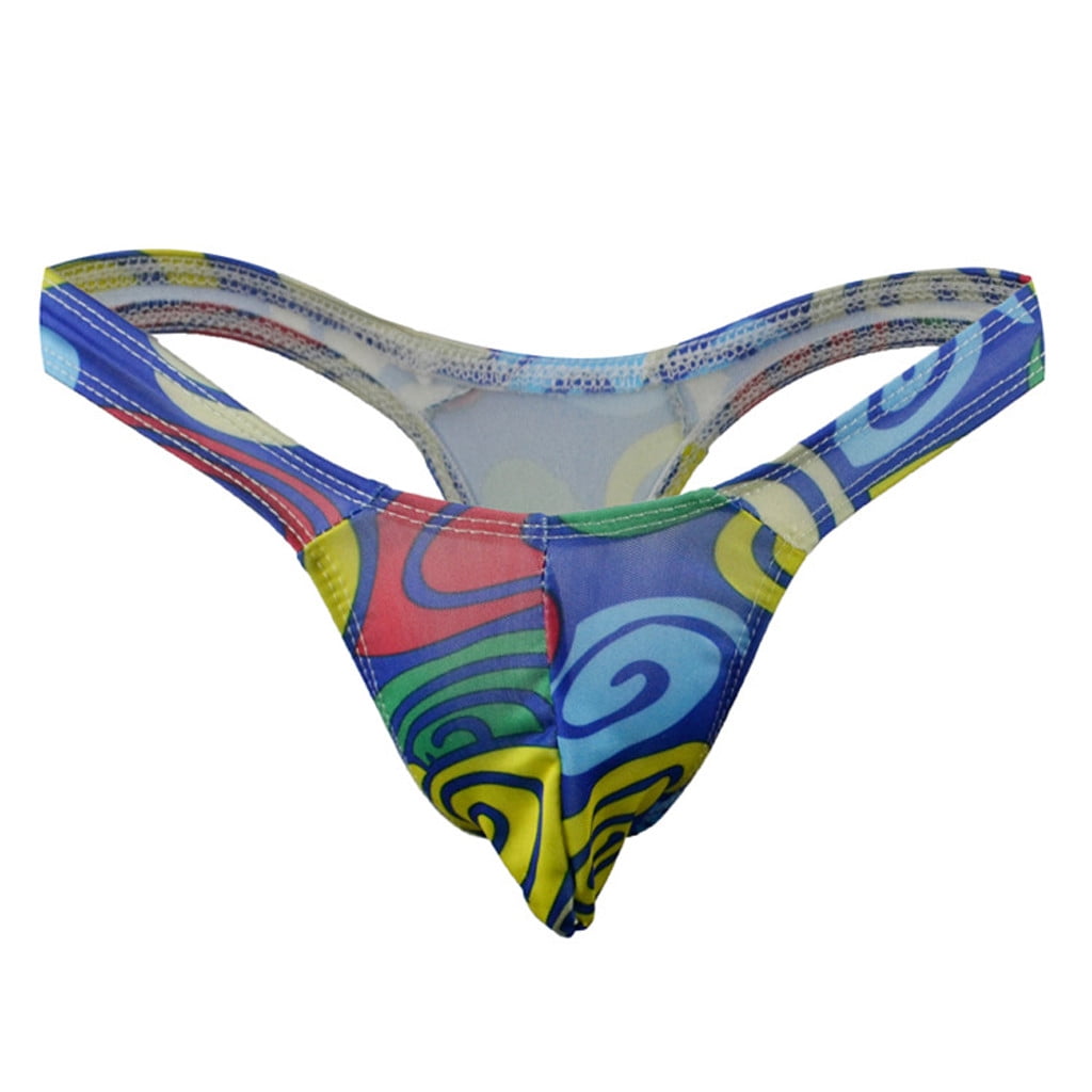 iOPQO Intimates underwear women Men's Fashion Sretch T-back Micro Thong ...