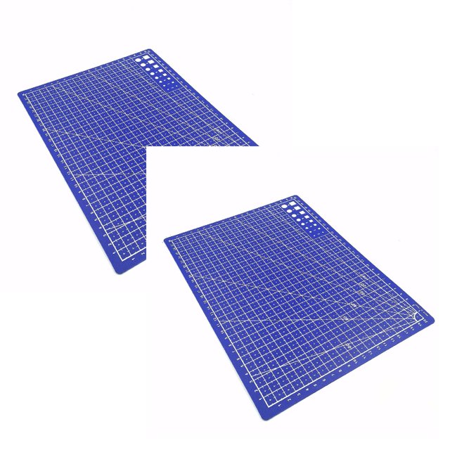 iOPQO Office A5 Art Self Healing PVC Cutting Mat Double Sided Gridded ...