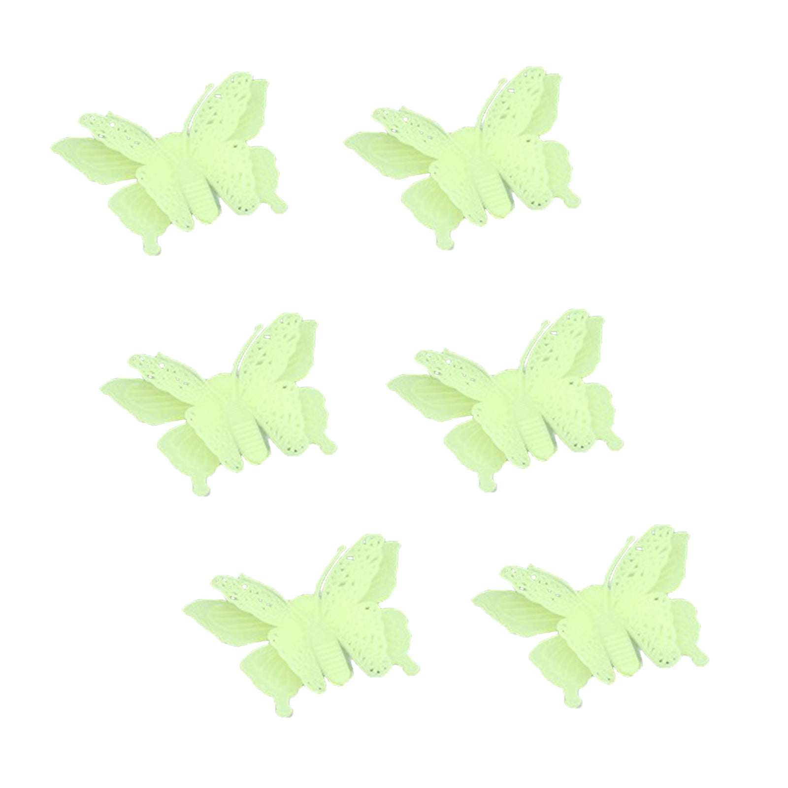 iOPQO wall decor Butterfly Glow Wall Stickers Fluorescent Decal ...