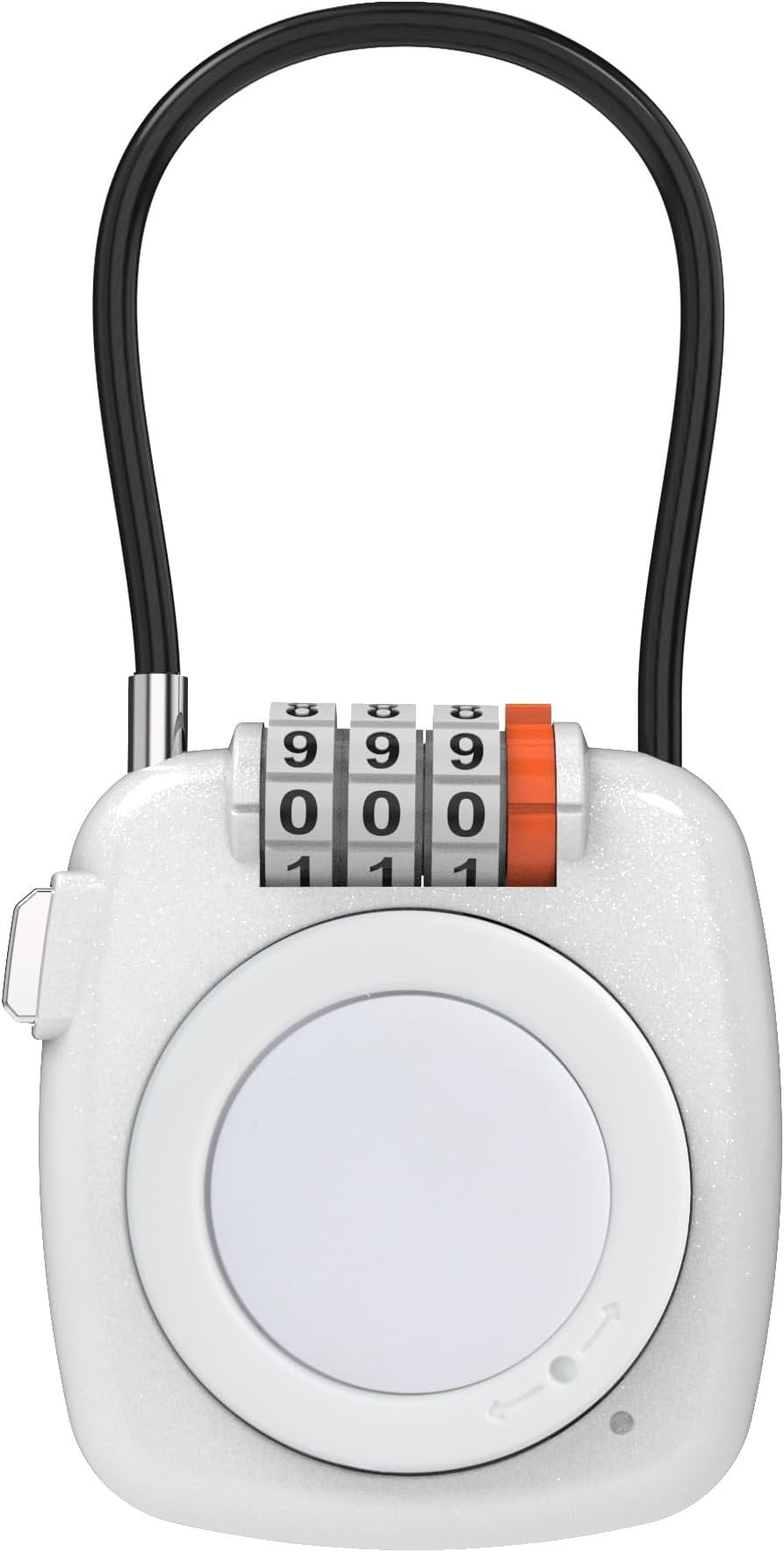 iOS Tag & AirTag Holder Combination Lock, Compatible with Find My, GPS ...