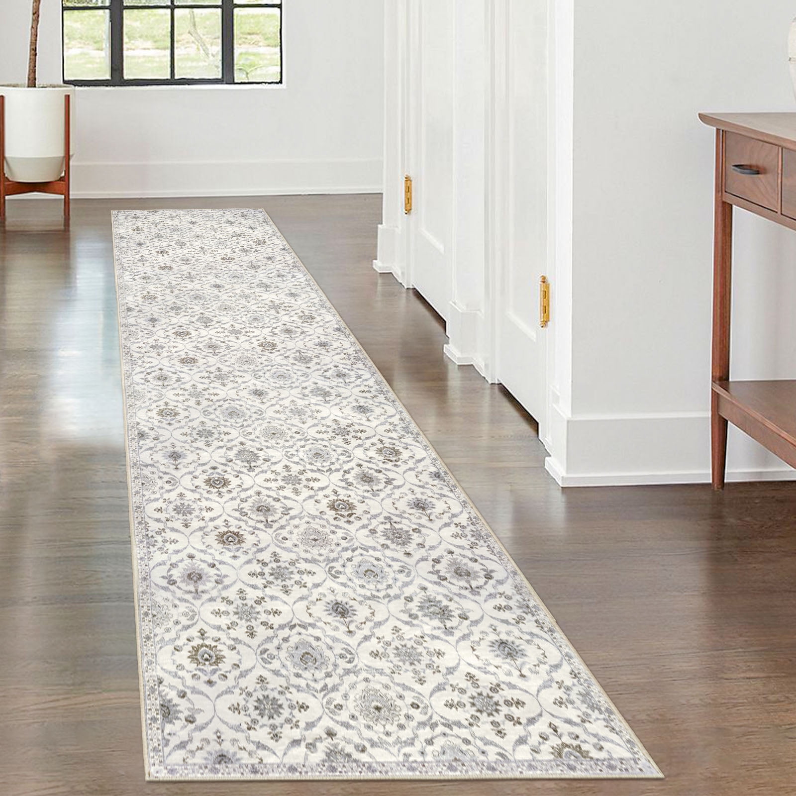 iOhouze 2x8 Runner Rug Washable Runners Low Pile Soft Non-Slip Bedroom ...