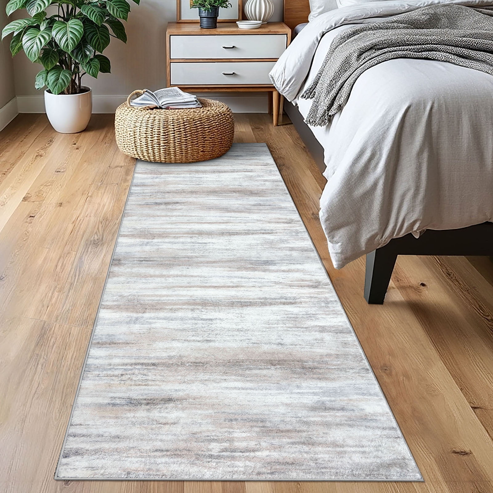 iOhouze Abstract Runner Rug 2x7 Washable Rug Runners Non Slip Kitchen ...