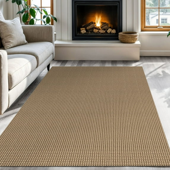 iOhouze Washable Cotton Area Rug 4x6 Feet Non-Slip Bedroom Kitchen ...