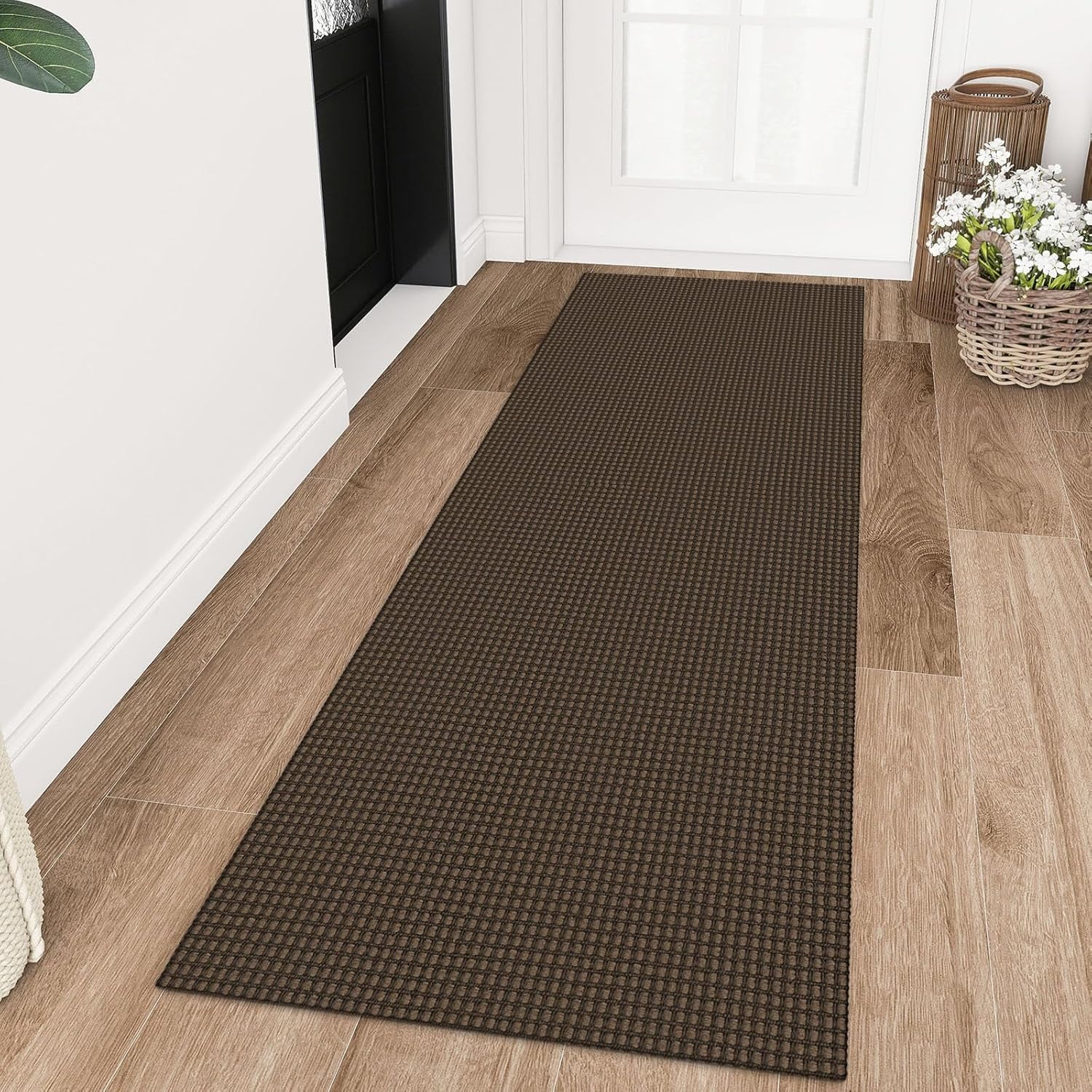 iOhouze Runners 2x7 ft Boho Hallway Runner Rug Washable Runner Rugs ...