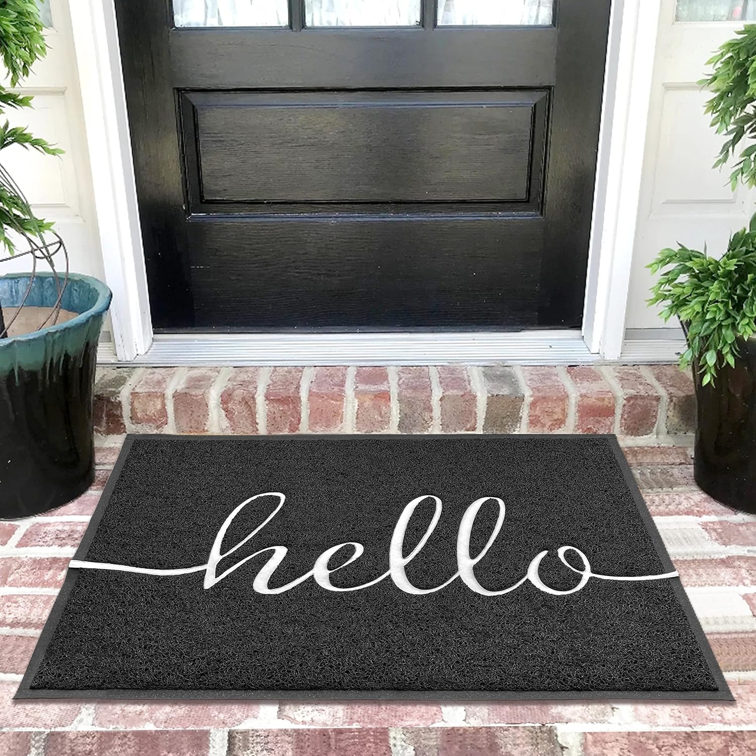 Personalized Hello Doormat, Taupe - Walmart.com