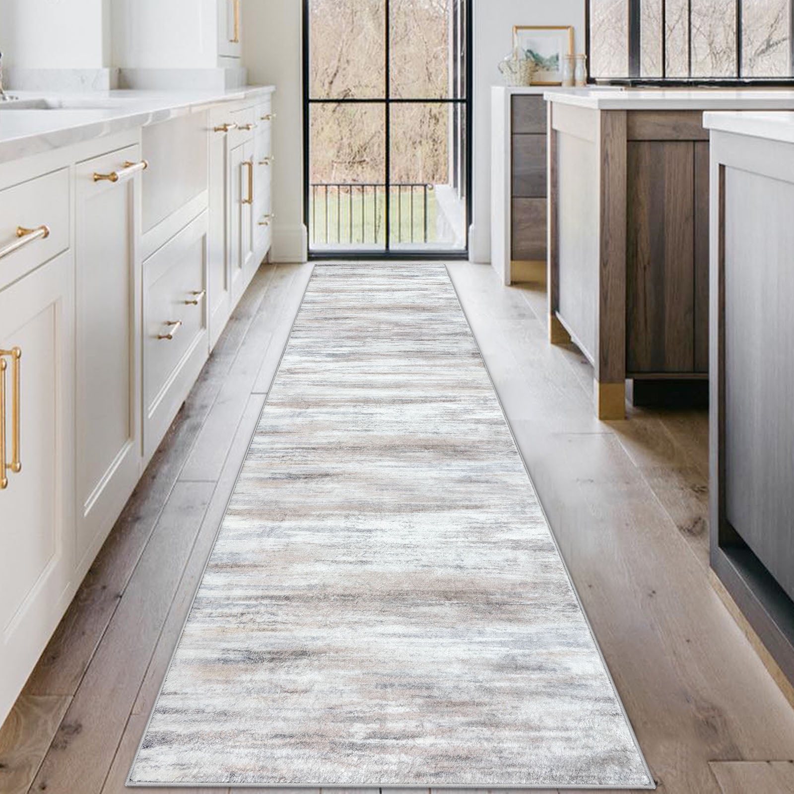 iOhouze Hallway Runner Rug 2x10 Washable Rug Runners Non Slip Kitchen ...