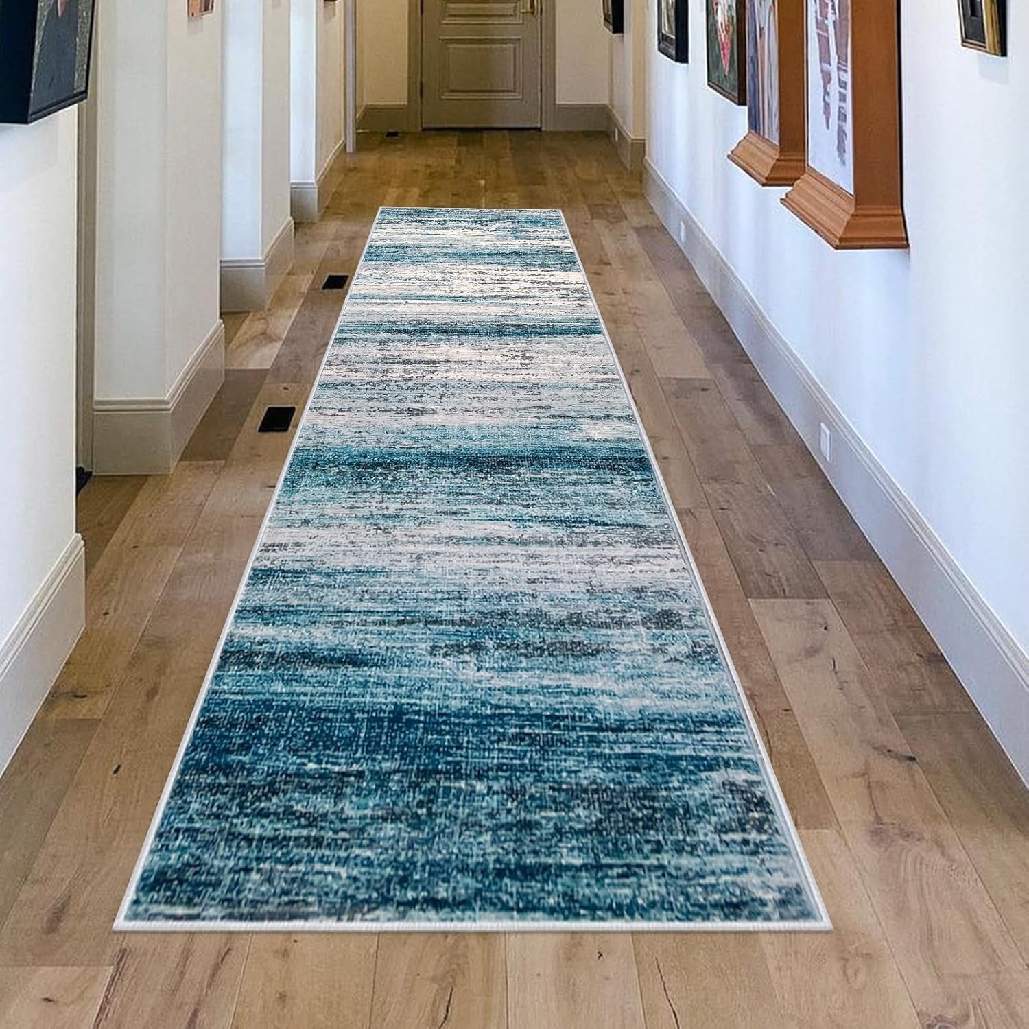 iOhouze Runner Rug 2.6x10 Kitchen Runner Rugs Non-Slip Washable Soft ...