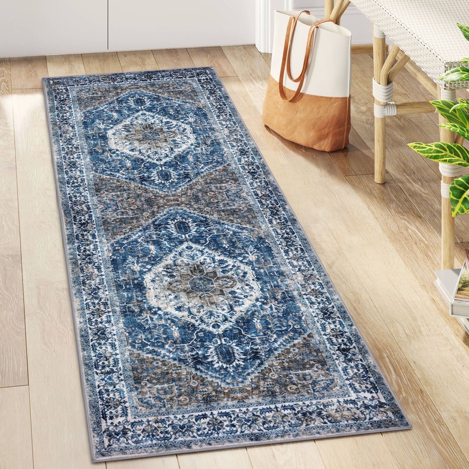 iOhouze Runner Rug 2x5 Ft for Hallway Washable Carpet Runner Non Slip ...