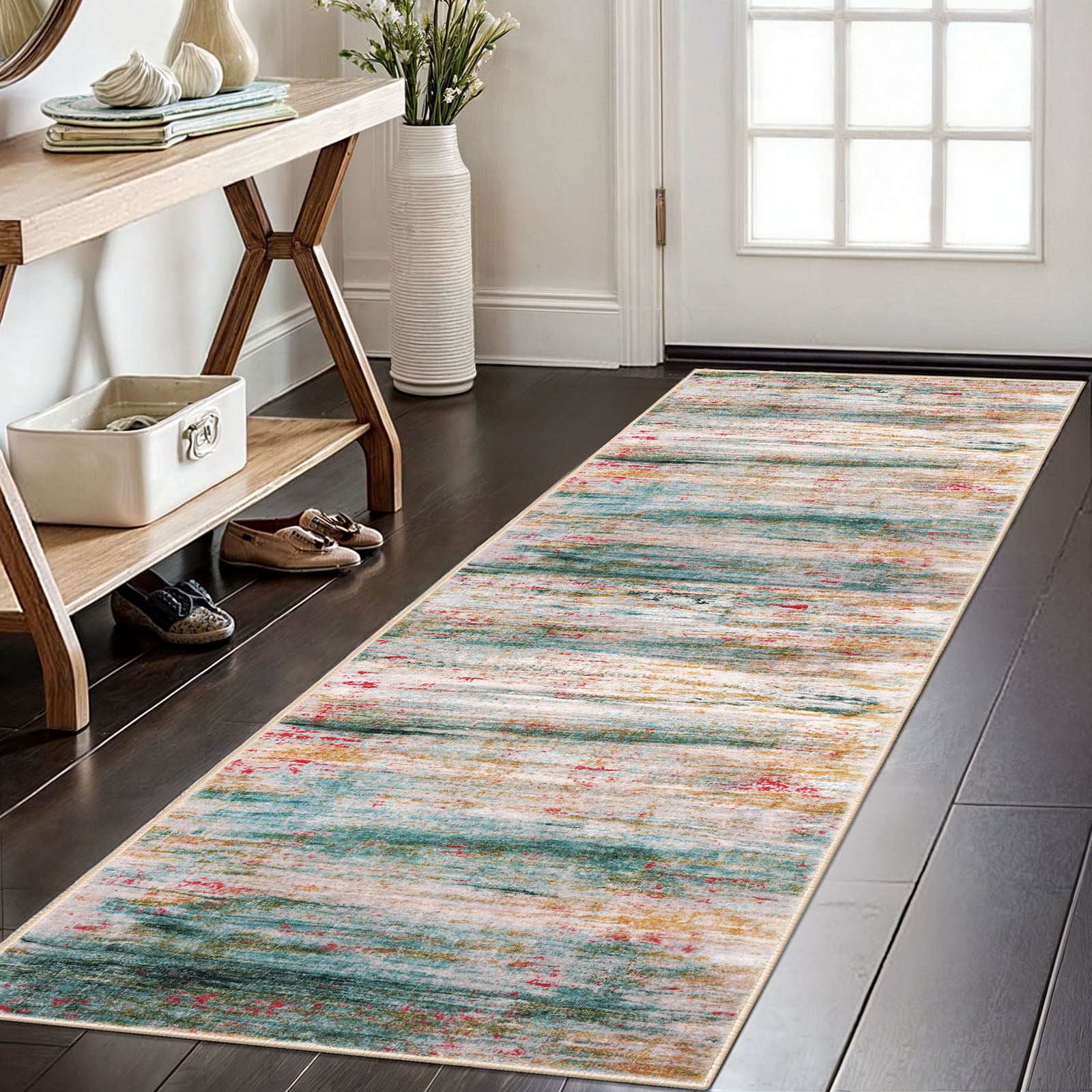 iOhouze Runner Rug 2x6 Washable Rug Runners Non Slip Kitchen Runner Rug ...