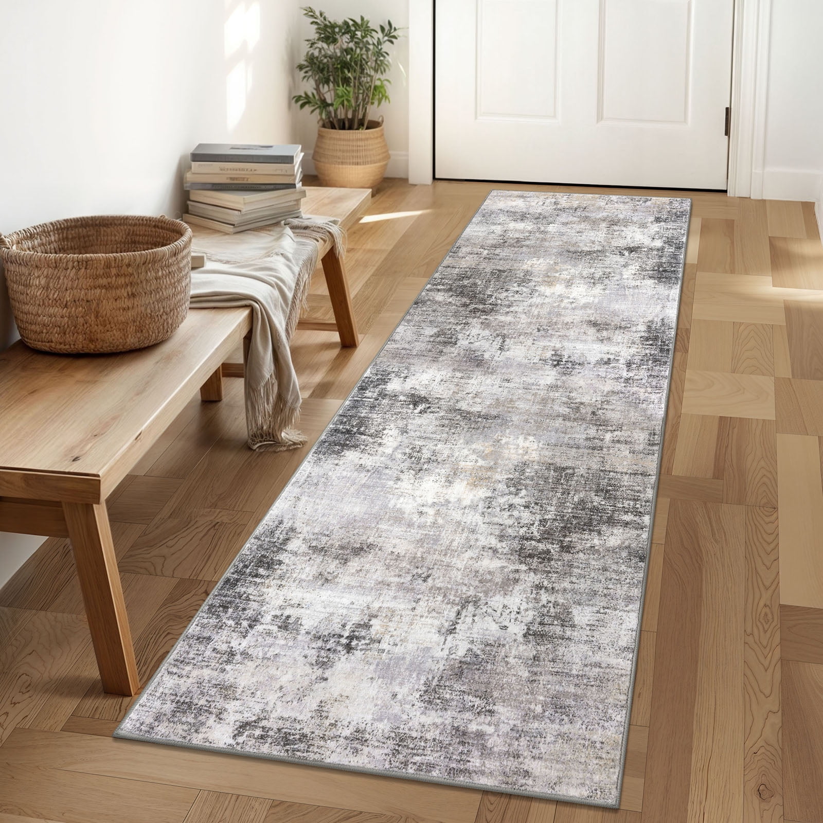 iOhouze Runner Rugs 2x6 Washable Runner Rug for Hallways Non Slip ...