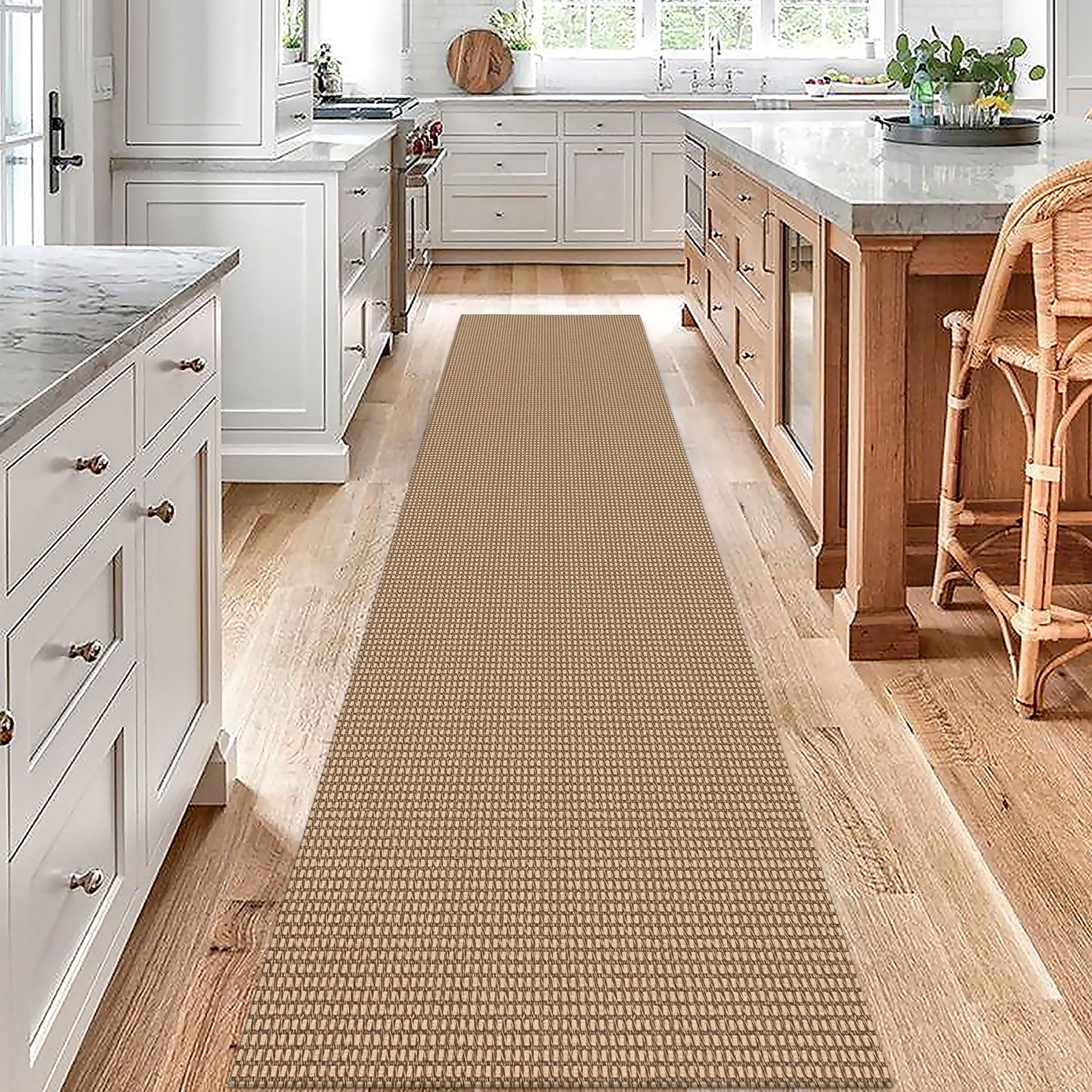 iOhouze Runners Rugs 2.6x10 ft Washable Boho Hallway Runner Rugs with ...