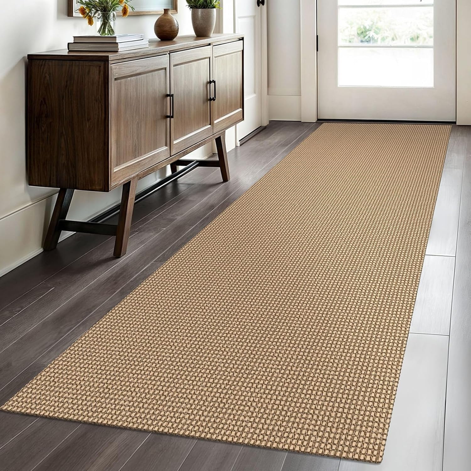 iOhouze Runners Rugs 2.6x8 ft Washable Hallway Runner Rugs with Rubber ...