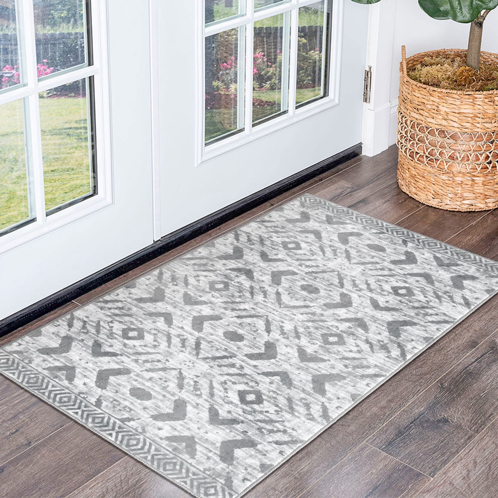 iOhouze Small Rug 2'x3' Entryway Rug Moroccan Area Rugs Indoor Door Mat ...