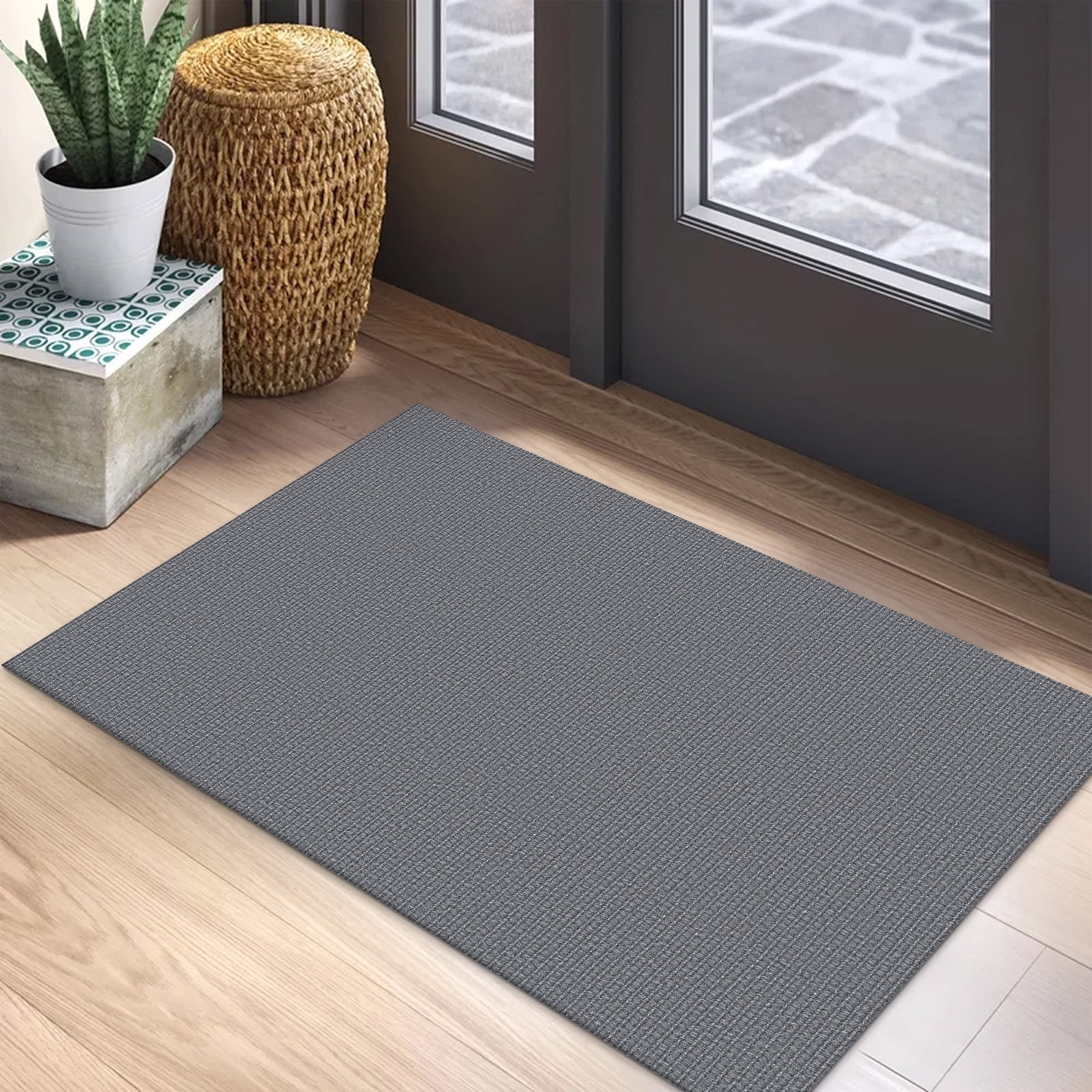 iOhouze Small Rugs 2x3 Non Slip Rugs for Entryway Braided Throw Rugs ...