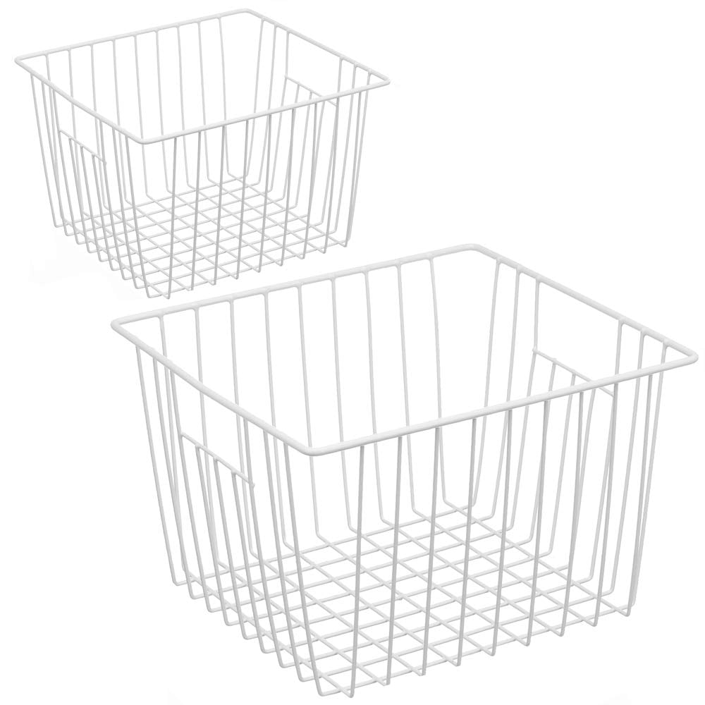 iPEGTOP Deep Refrigerator Freezer Baskets, Large Household Wire Storage ...
