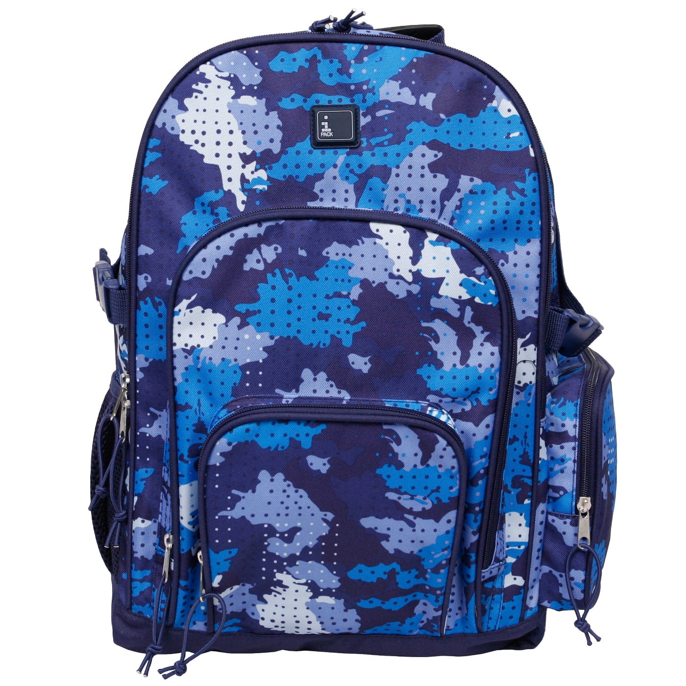 iPack 17.5" Backpack, Blue Camo - Walmart.com