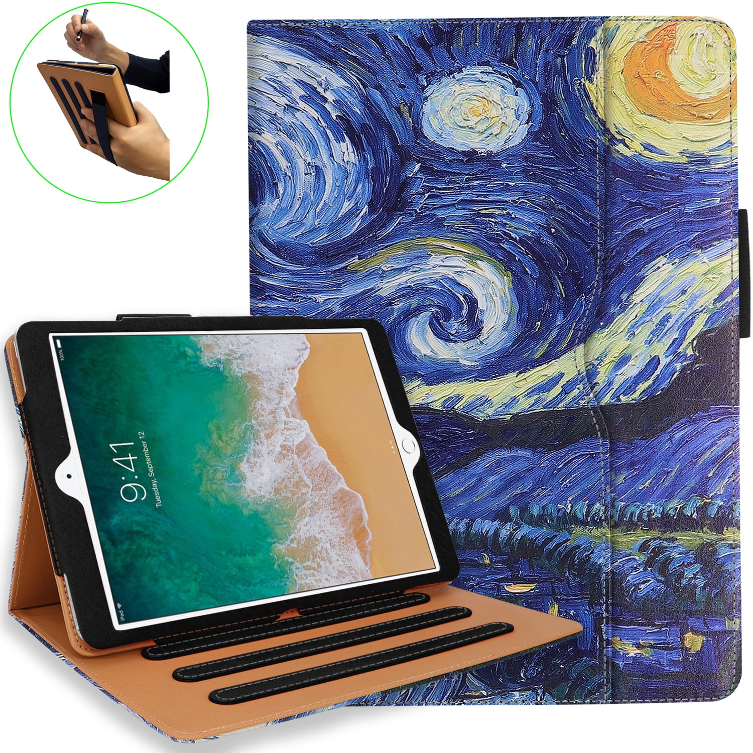 iPad 10.2 Case 2020, iPad 8th Generation Case with Pencil Holder ...