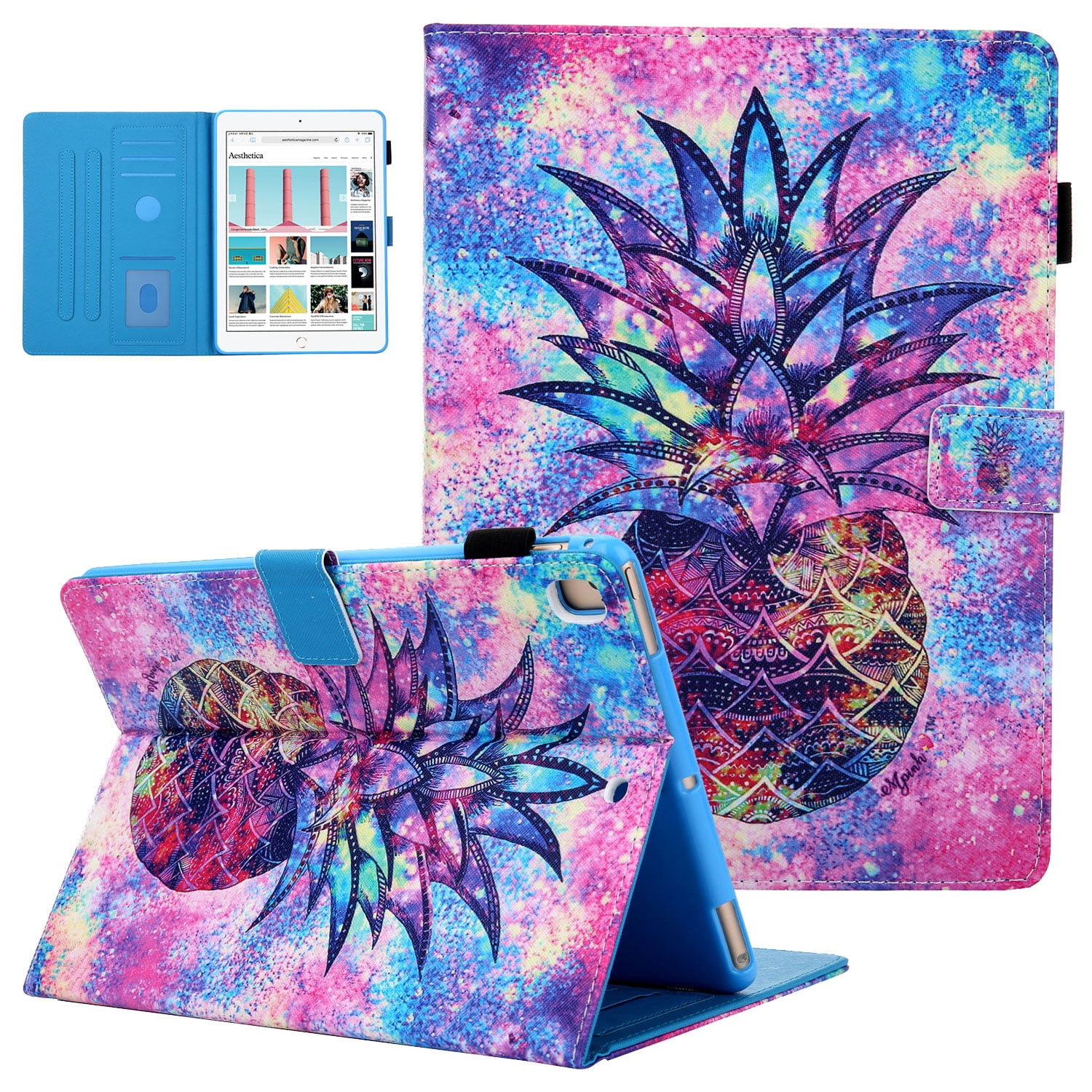 iPad 10.2 Case for iPad 8th 7th Gen 2020 2019, Allytech PU Leather Slim ...