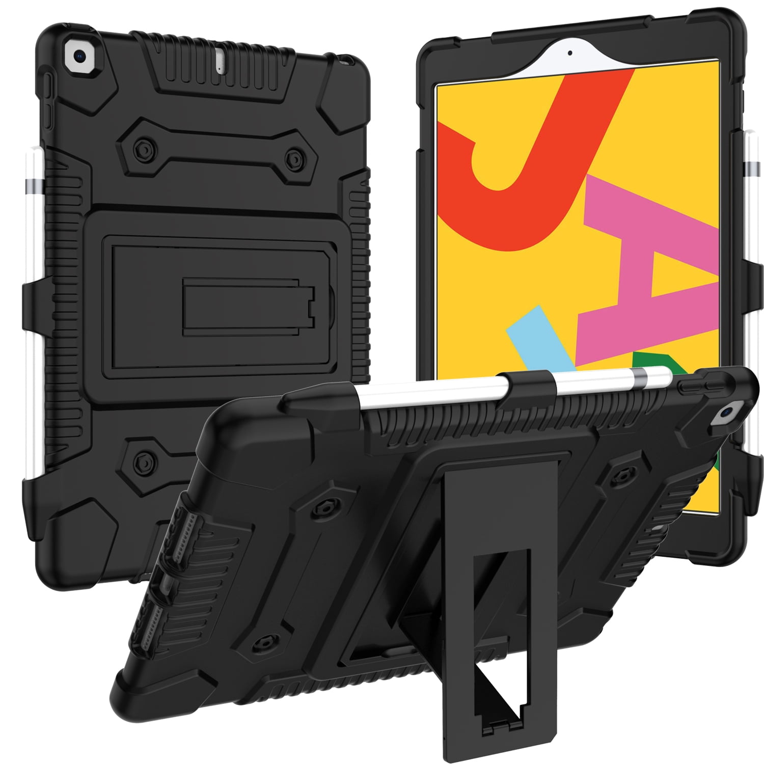 iPad 10.2" Case Shockproof, iPad 8th Gen Case 2020, Allytech ...