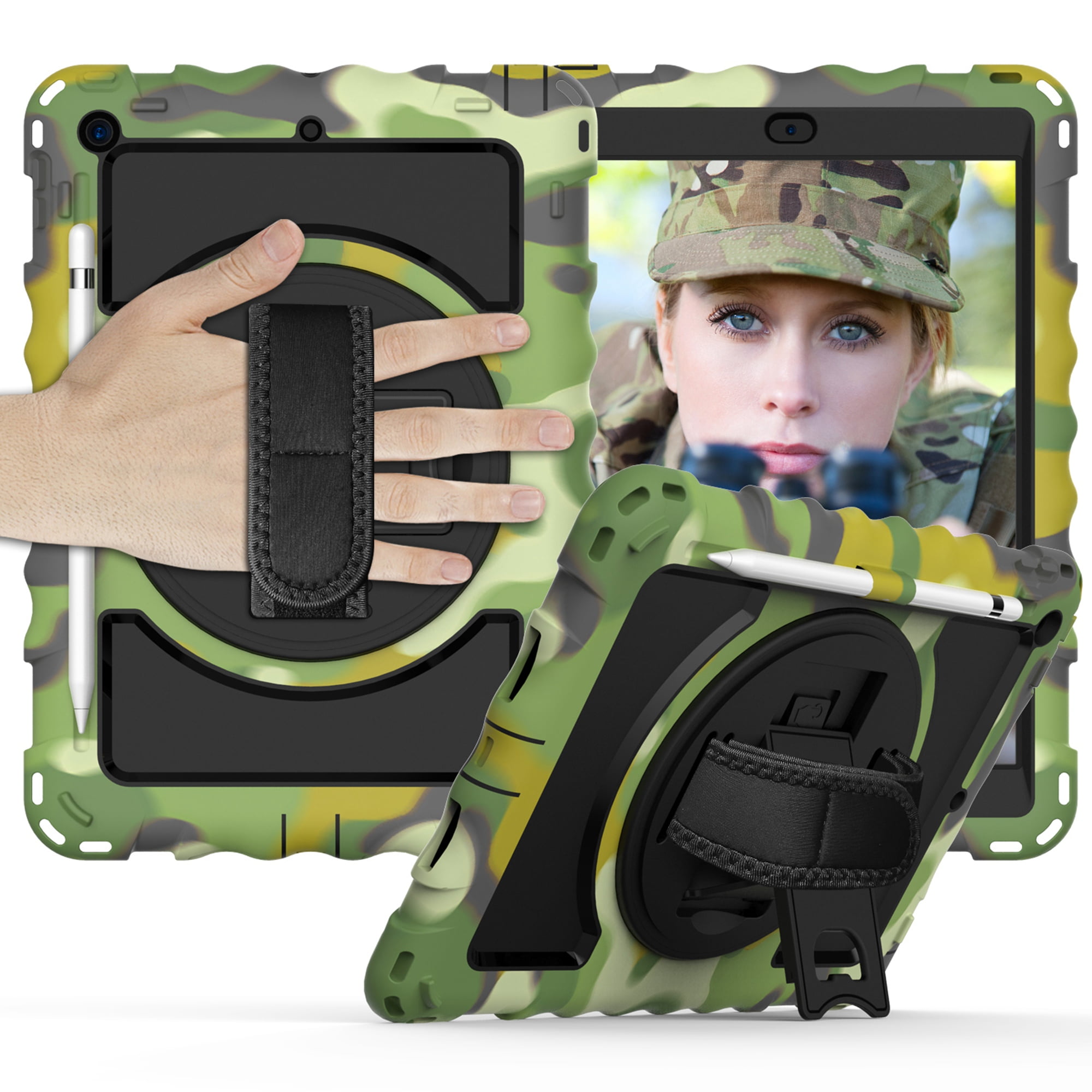 iPad 10.2" Case, iPad 8th Gen / iPad 7th Gen Case, Dteck Heavy Duty ...