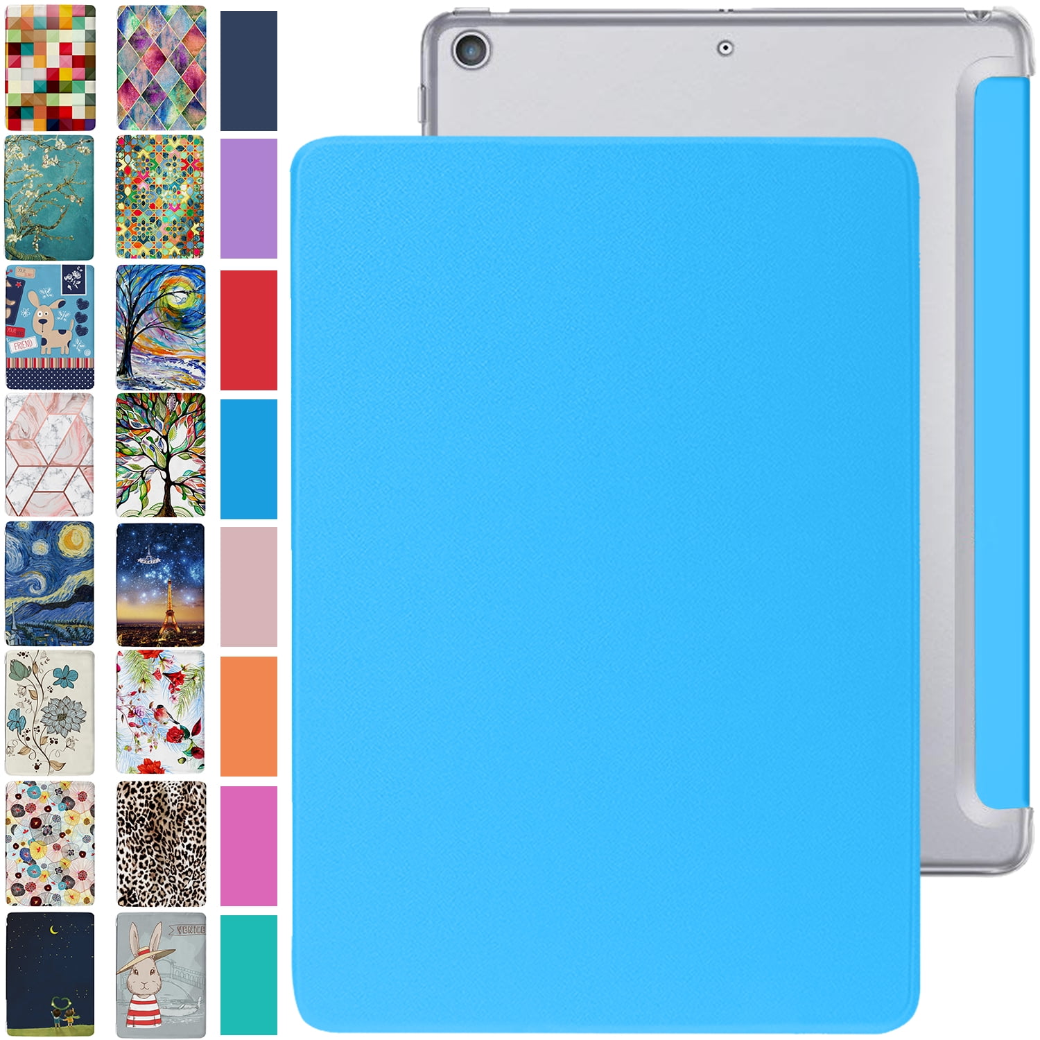 iPad 10.2 inch 9 8 7 Gen Trifold Lightweight Case A2602 MK2K3LL/A ...