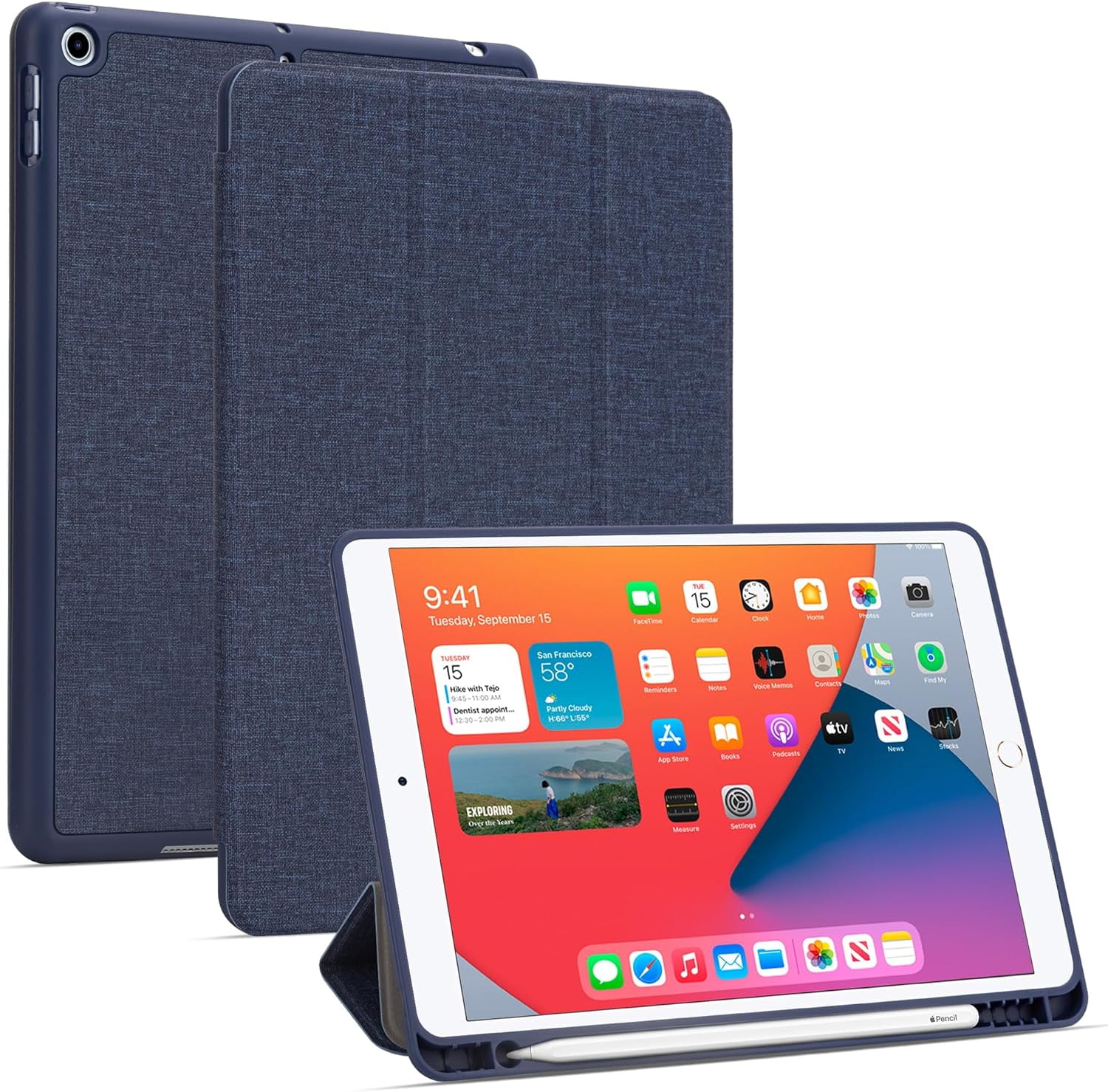 for iPad 10.2 inch Case (9th Generation 2021) & (8th Generation 2020 ...