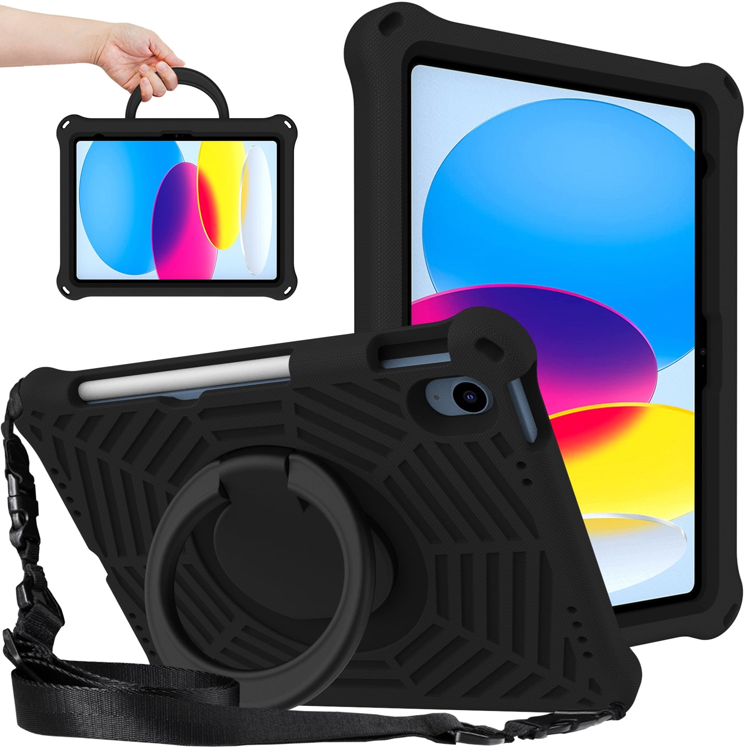 iPad 10th Gen 10.9 inch Case 2022 (Model A2696 A2757 A2777), Allytech ...
