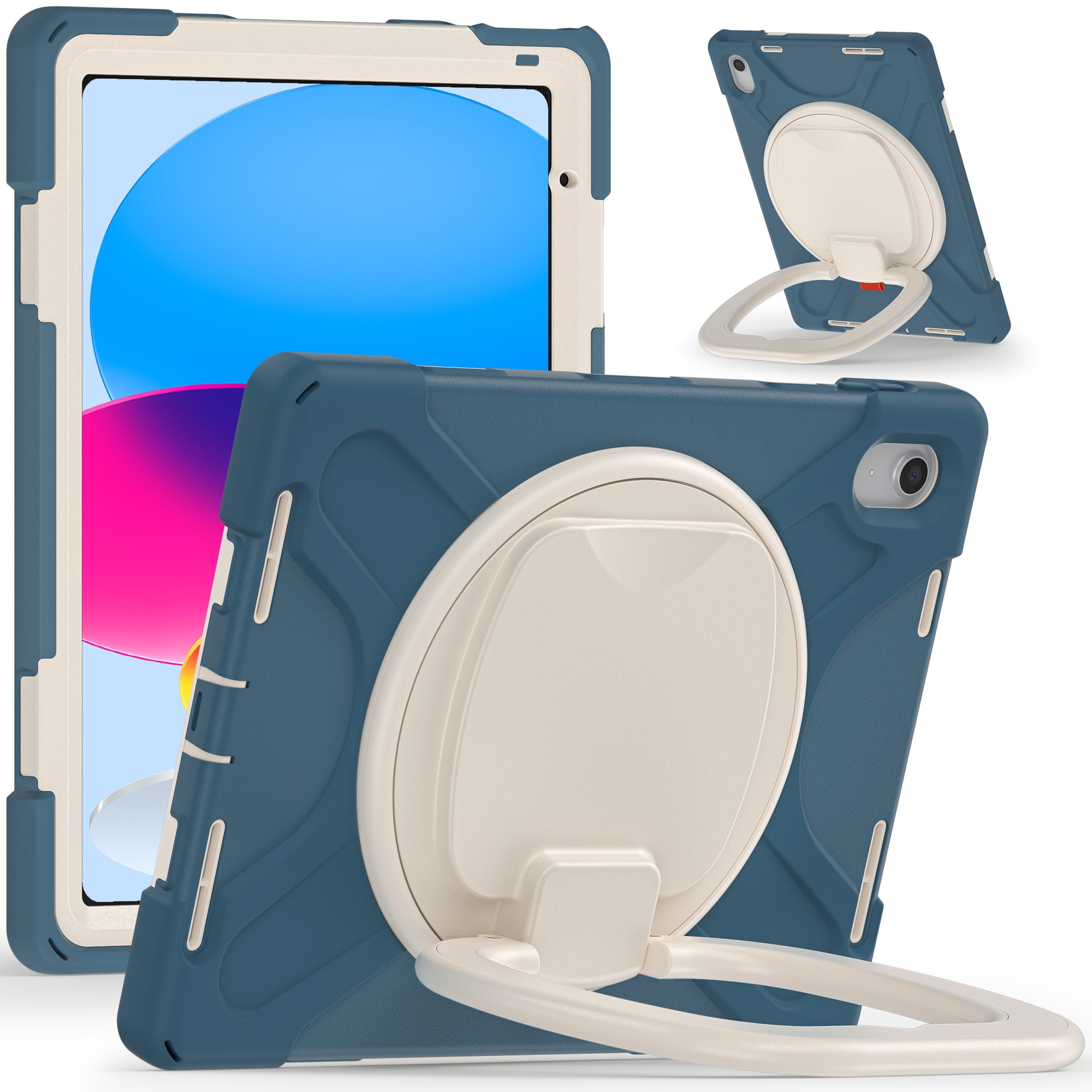 iPad 10th Generation 10.9 Inch Case 2022, TECH CIRCLE Heavy Duty ...