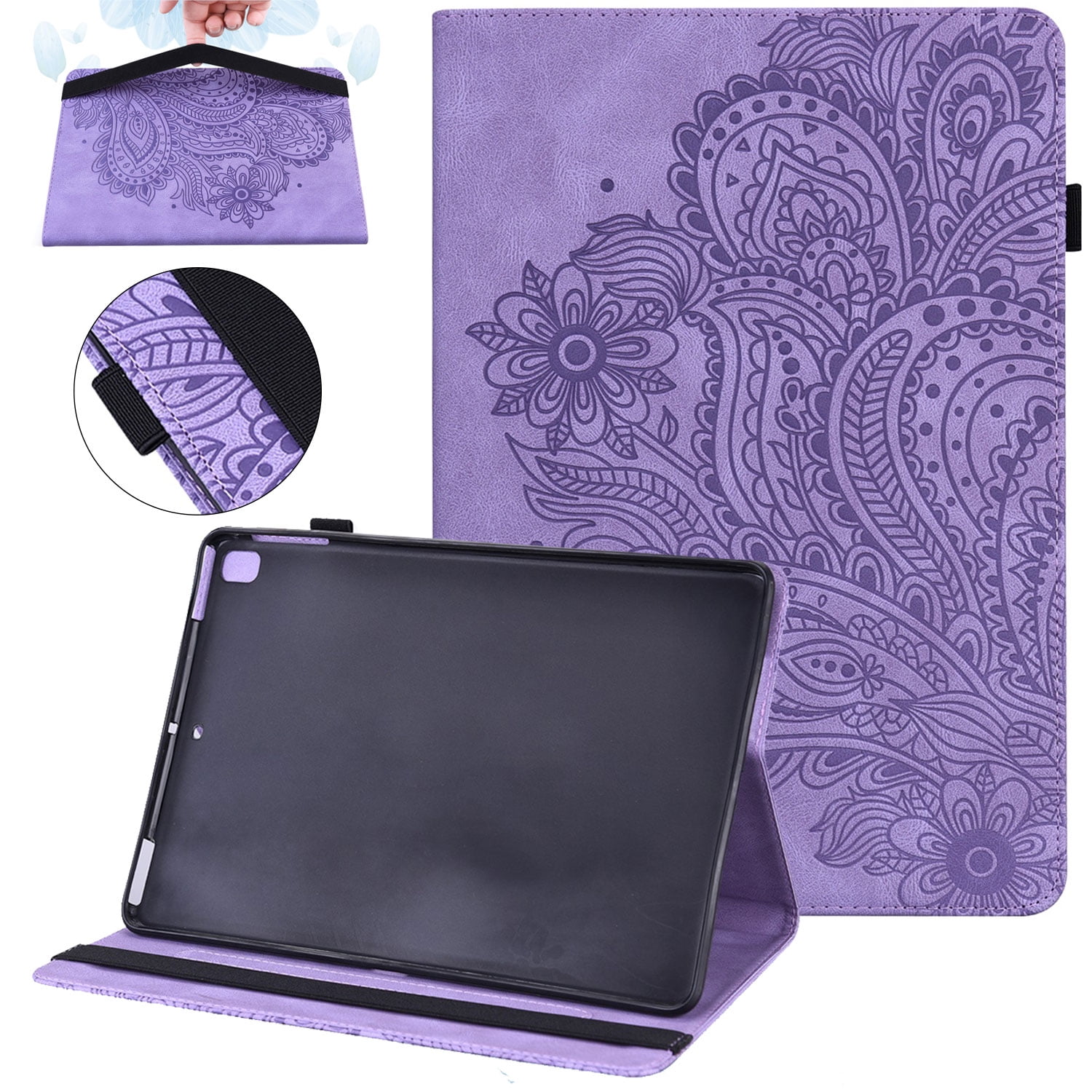 iPad 10th Generation Case 10.9 inch 2022, TECH CIRCLE 3D Embossed ...