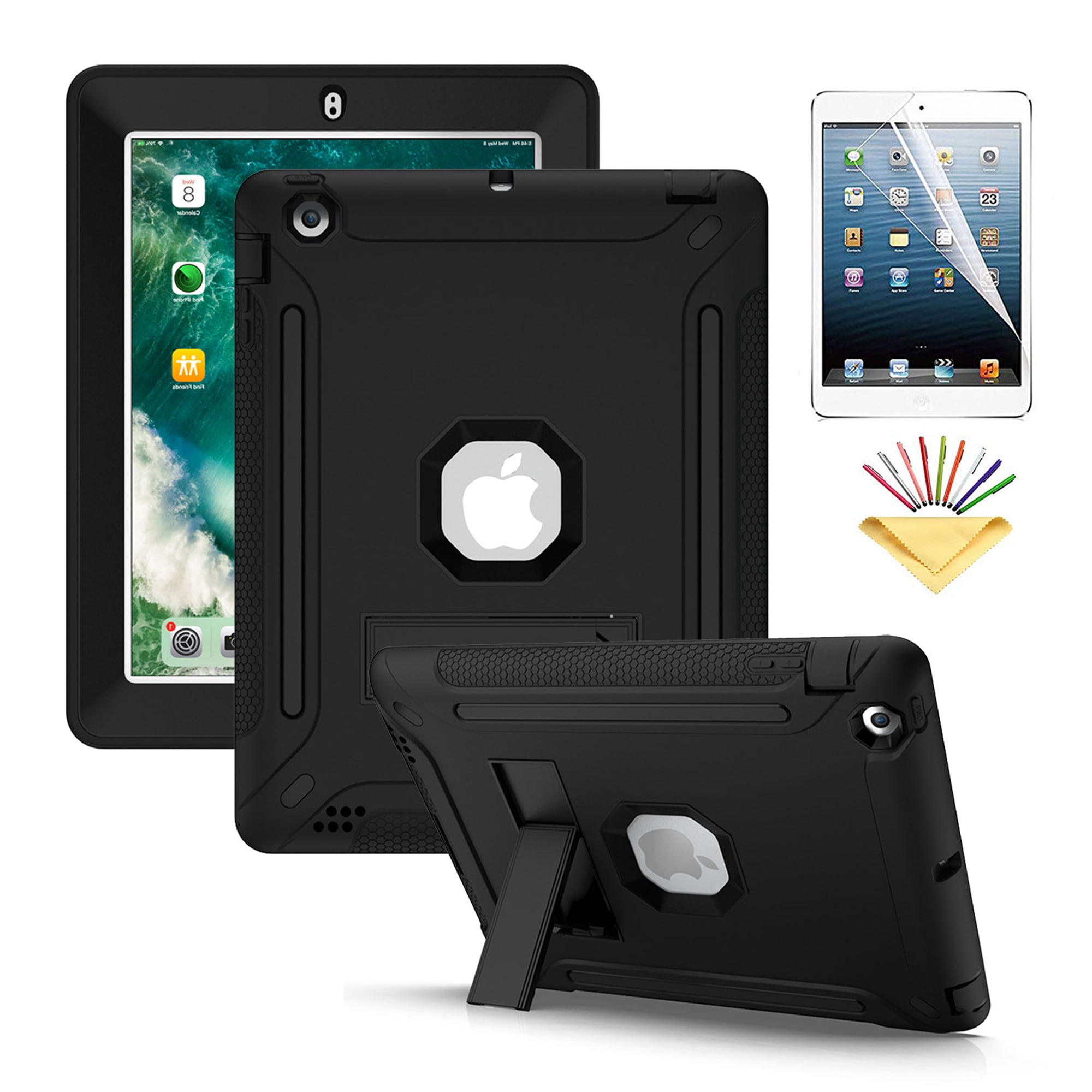 iPad 2 Case, iPad 3 Case, iPad 4 Case, Dteck Kickstand Heavy Duty ...
