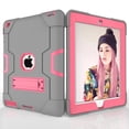 Dteck iPad 2 3 4 Case, Rugged Shockproof Kickstand Protective Cover ...